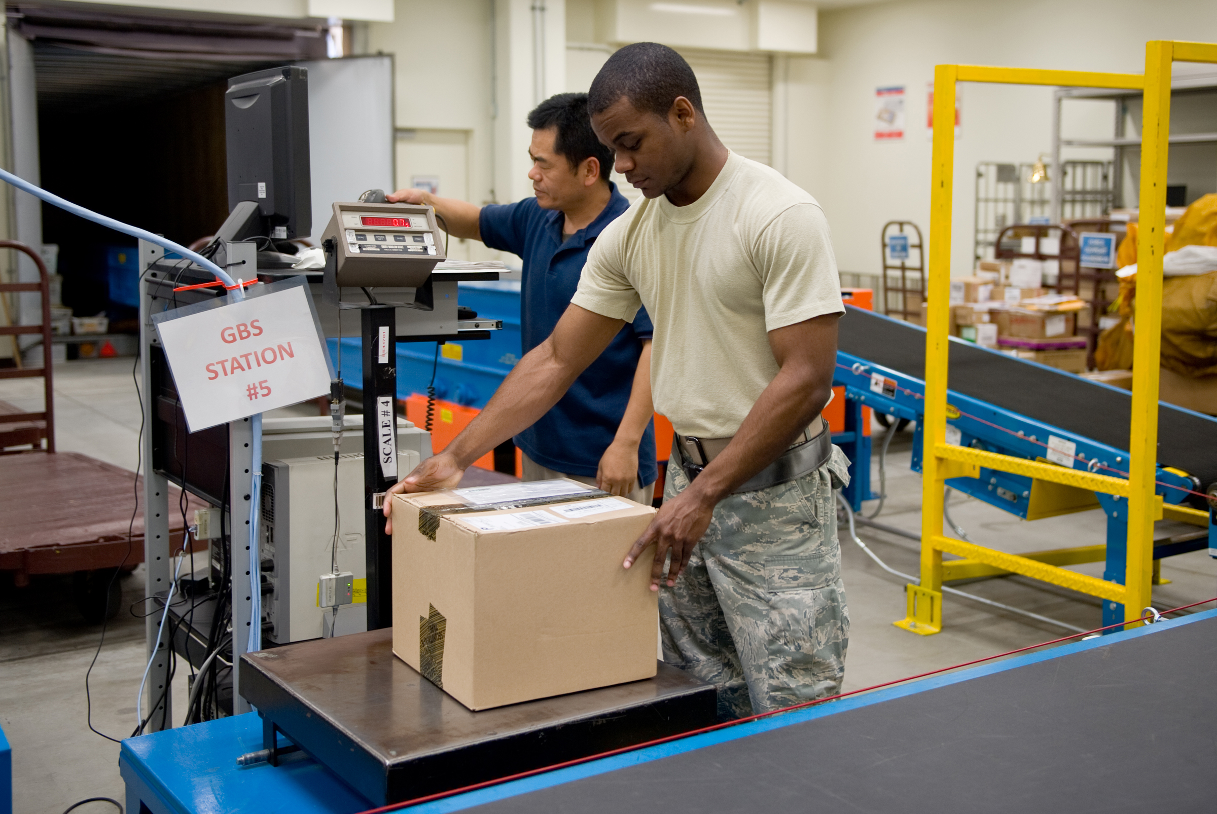 Postal squadron hand delivers first-class service