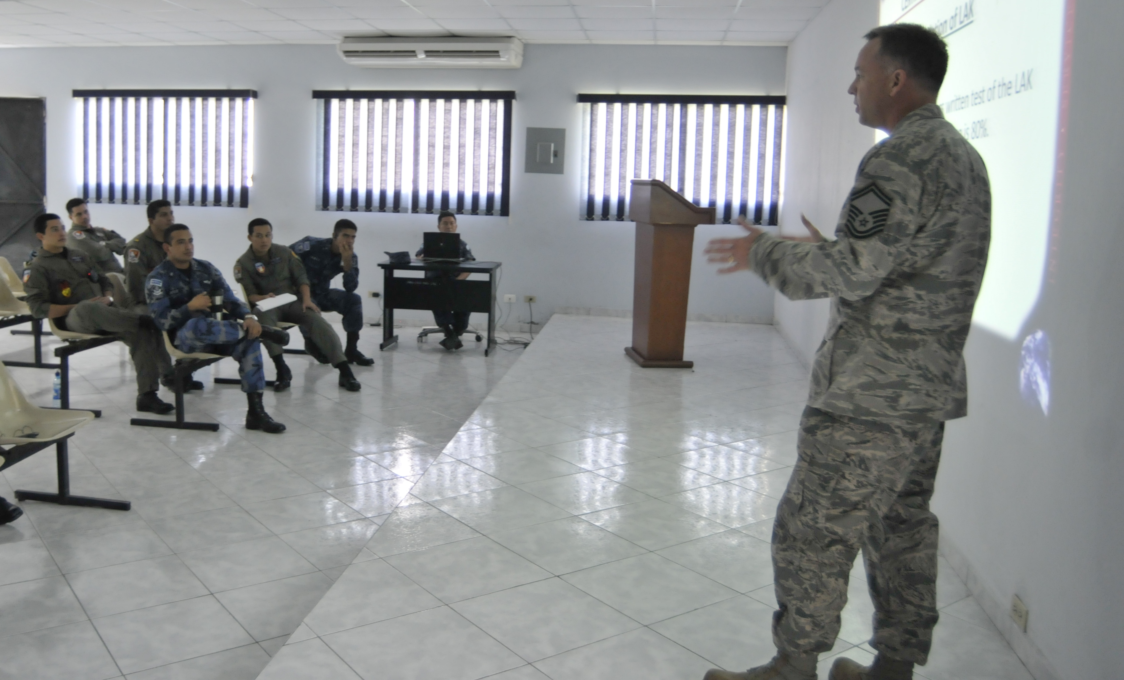 260th Air Traffic Control Squadron shares experiences with El ...