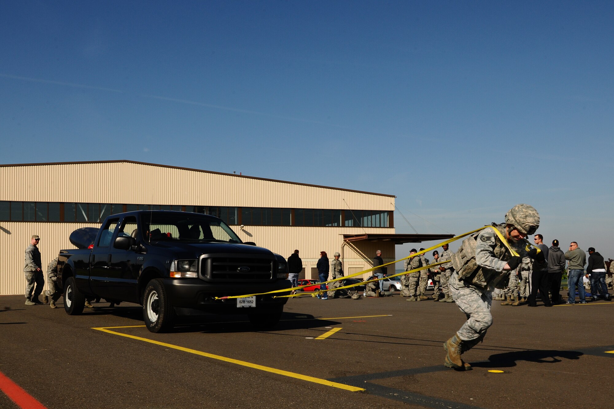 Defender decathlon trophy goes to reigning champions SFS bravo flight ...