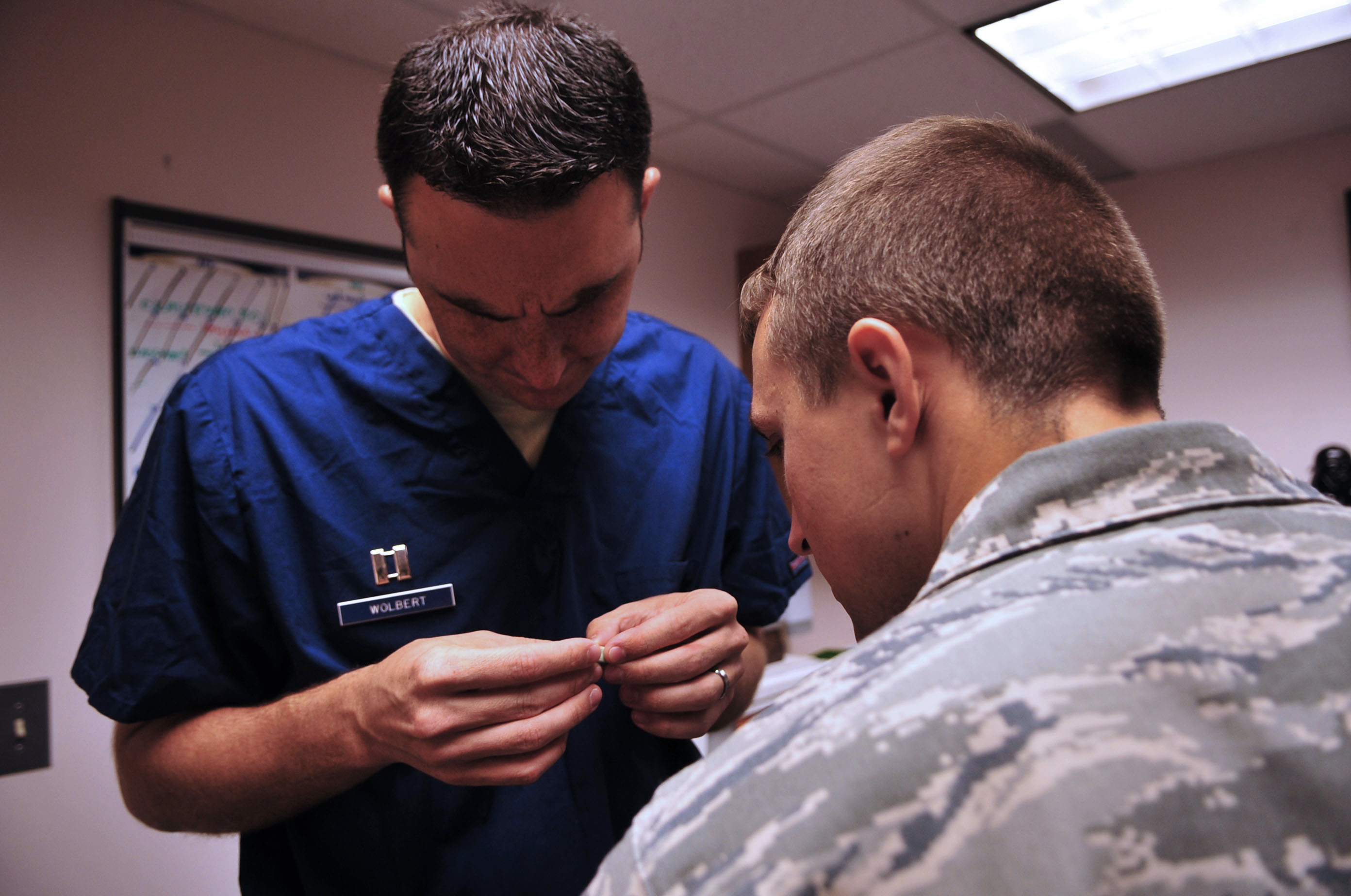Shaw dental techs: Making the mold > Shaw Air Force Base > Article Display