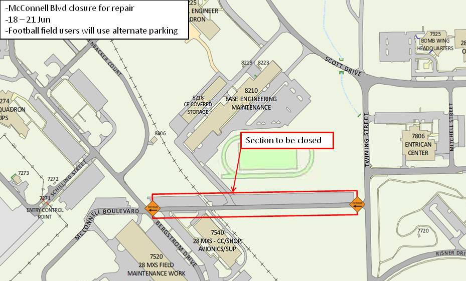 Base road closures to begin May 22 > Ellsworth Air Force Base > Article ...