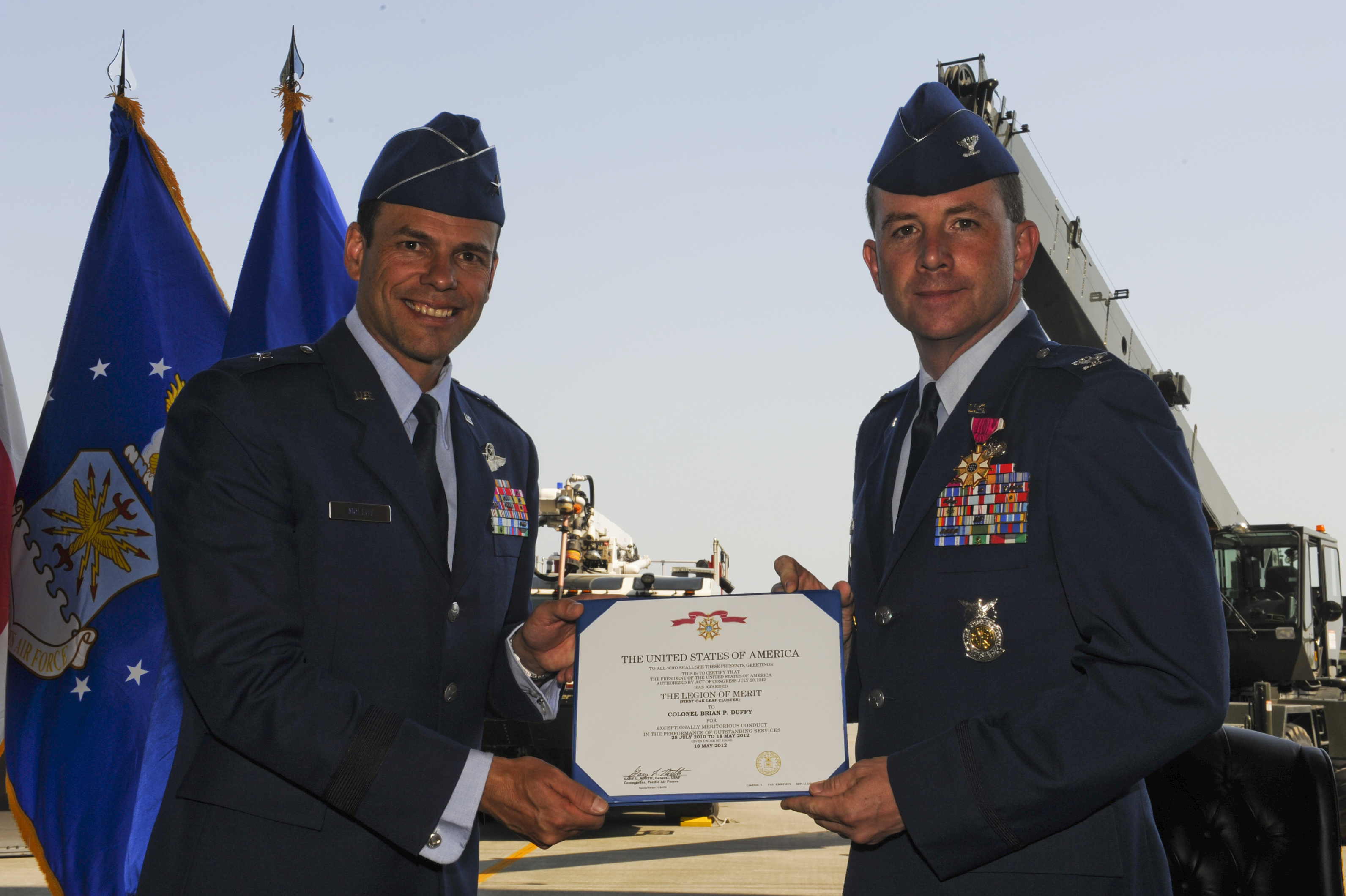 18th CEG Change of Command