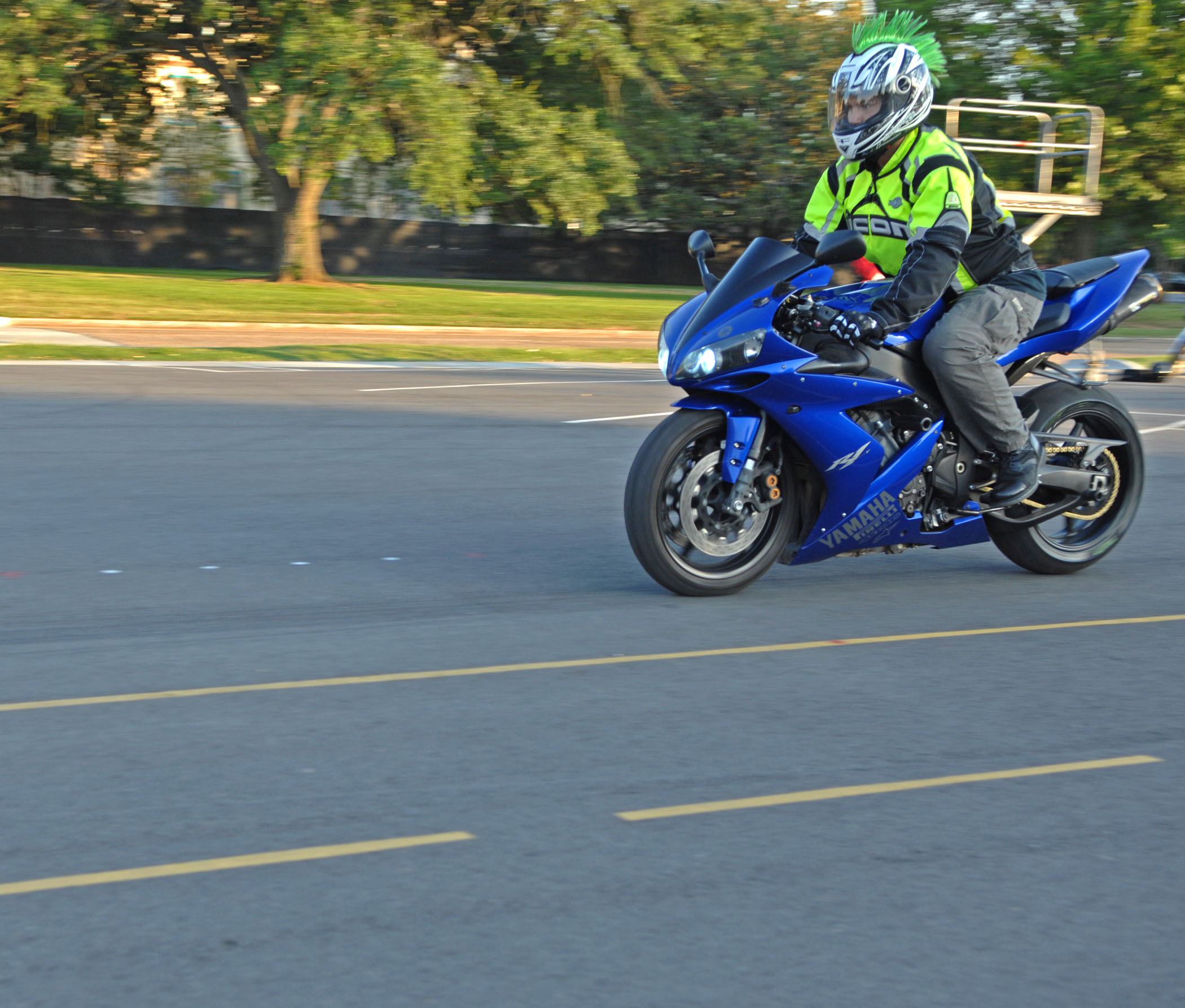 Motorcycle safety range open daily > Barksdale Air Force Base > Display