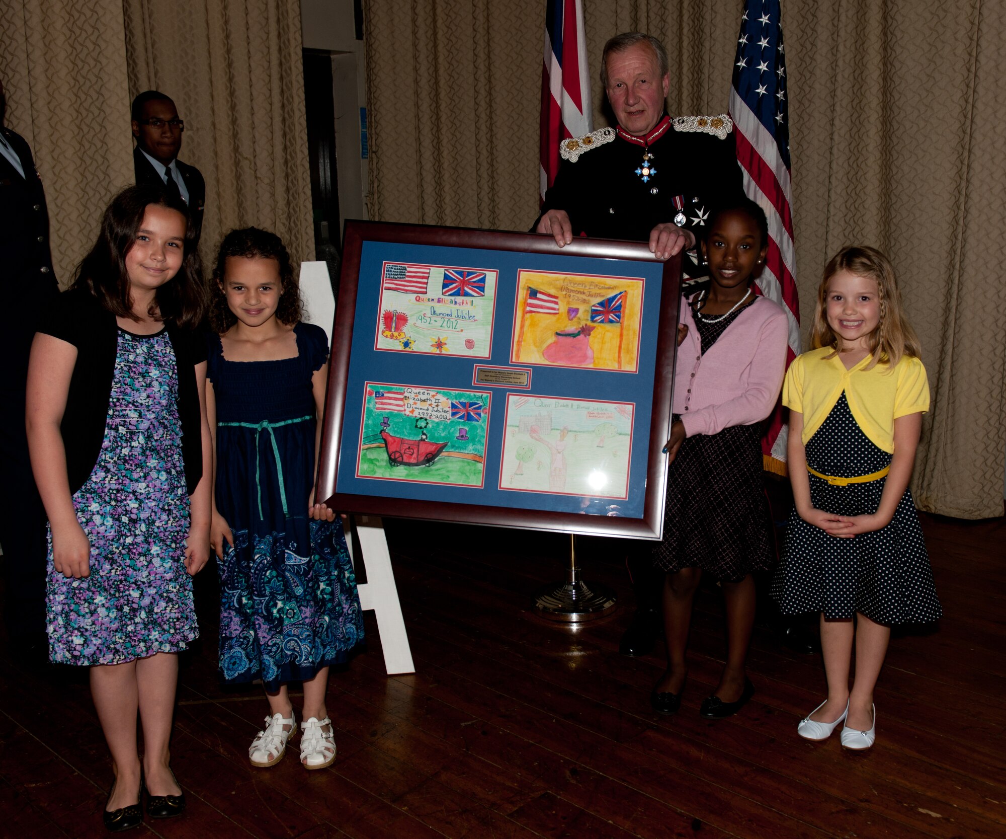 501st CSW presents gift for Queen Elizabeth II, honors 60 years of ...