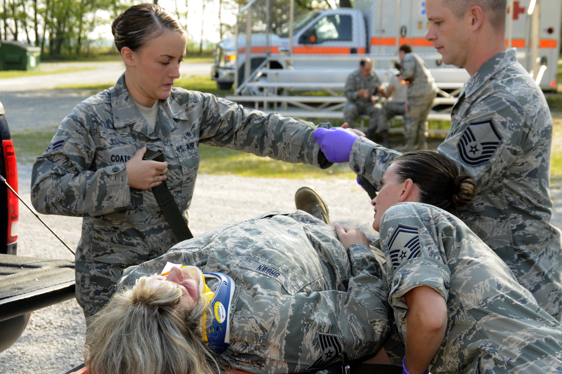 'Injured Airman' Adds to Exercise > Air National Guard > Article Display
