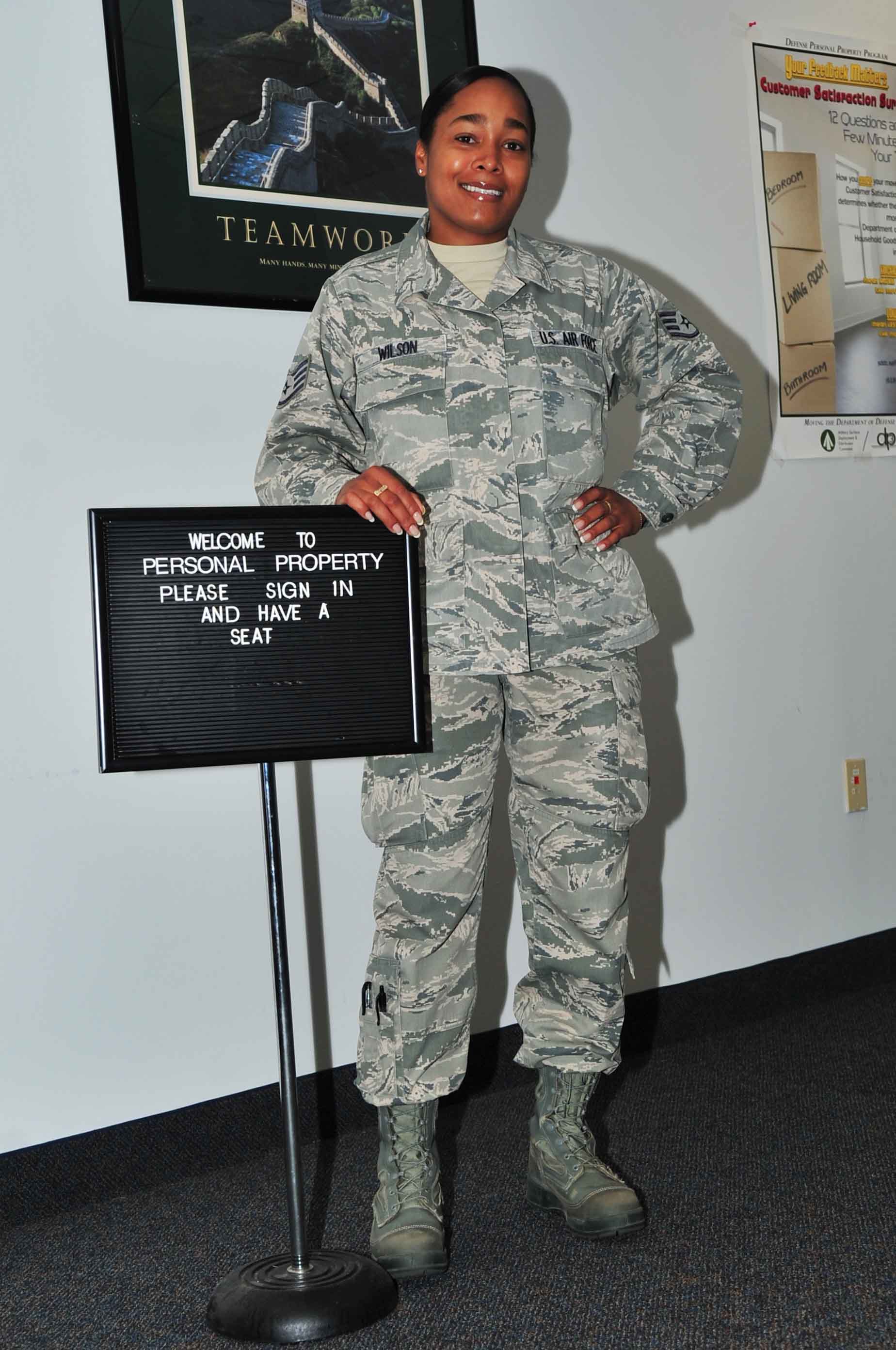Shaw Spotlight: Staff Sgt. Angela Wilson > Shaw Air Force Base > News
