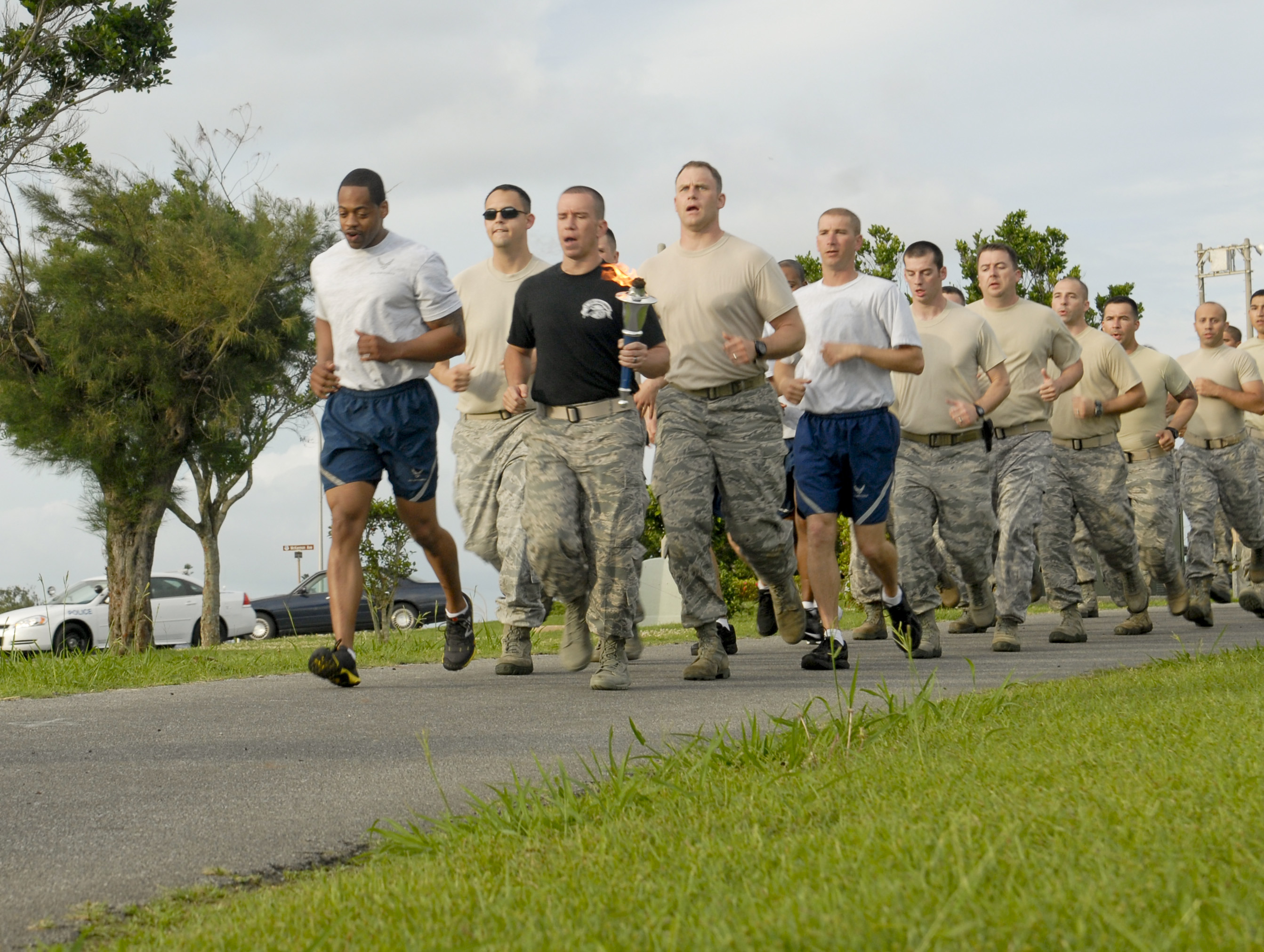 Carrying on the torch for fallen comrades