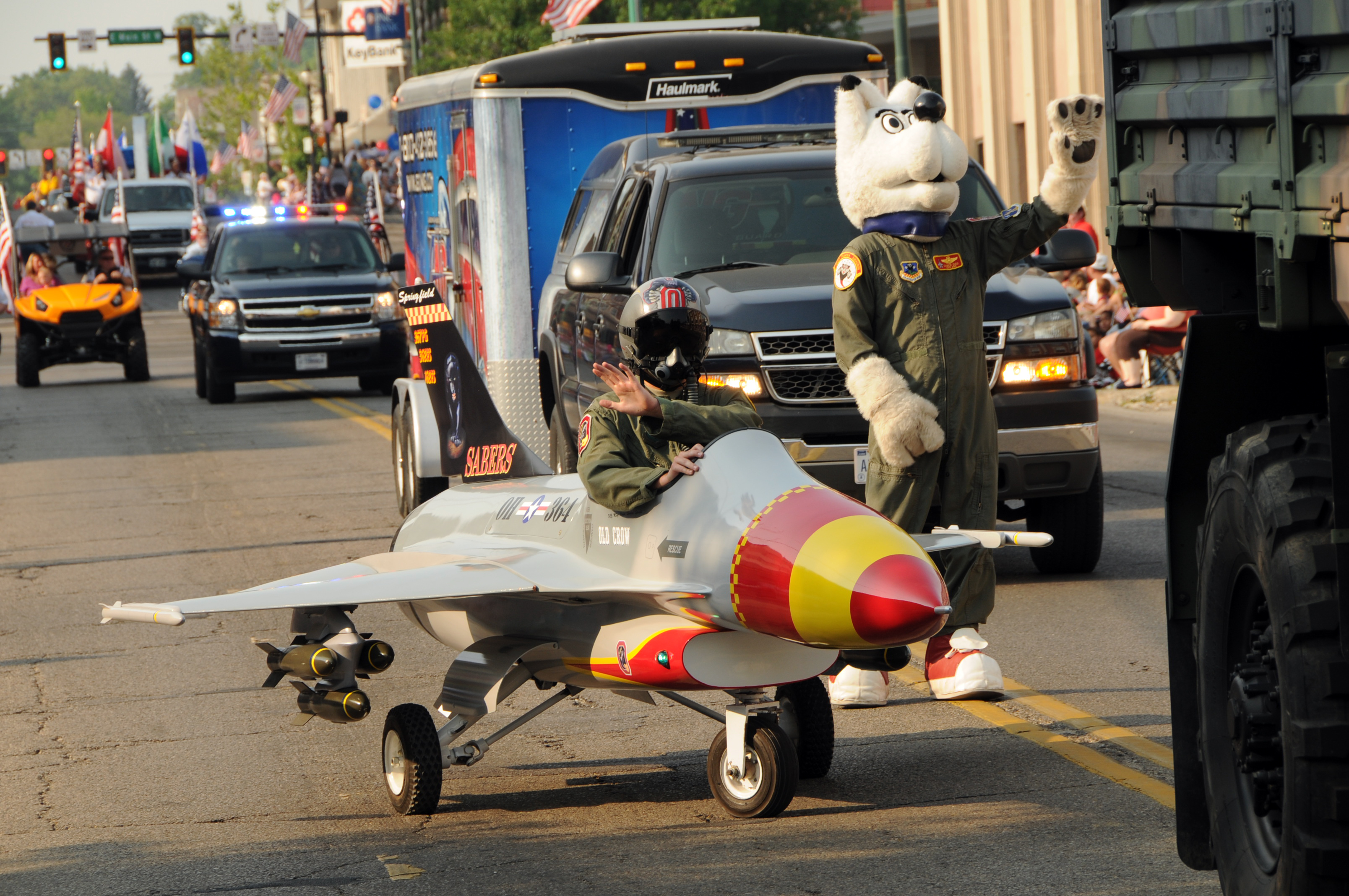 Springfield ANG participates in Memorial Day Parade
