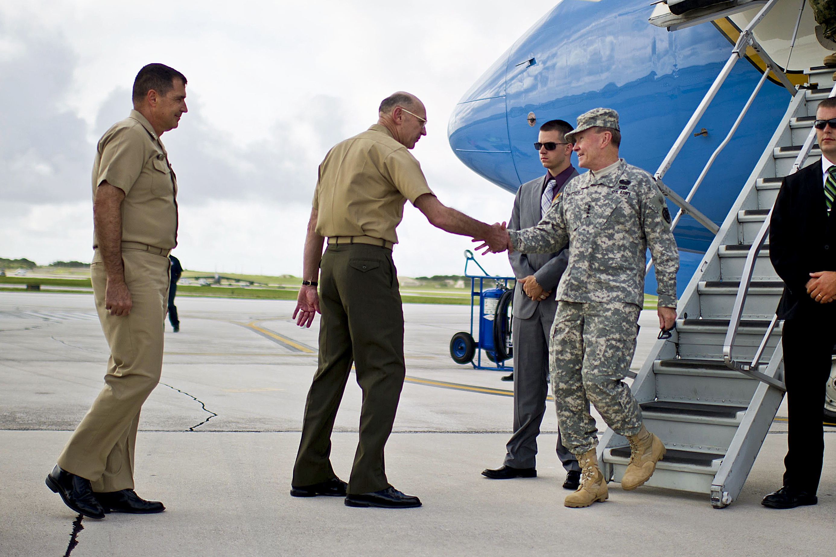 Marine Corps Lt. Gen. Duane D. Thiessen, commander of U.S. Marine Corps ...