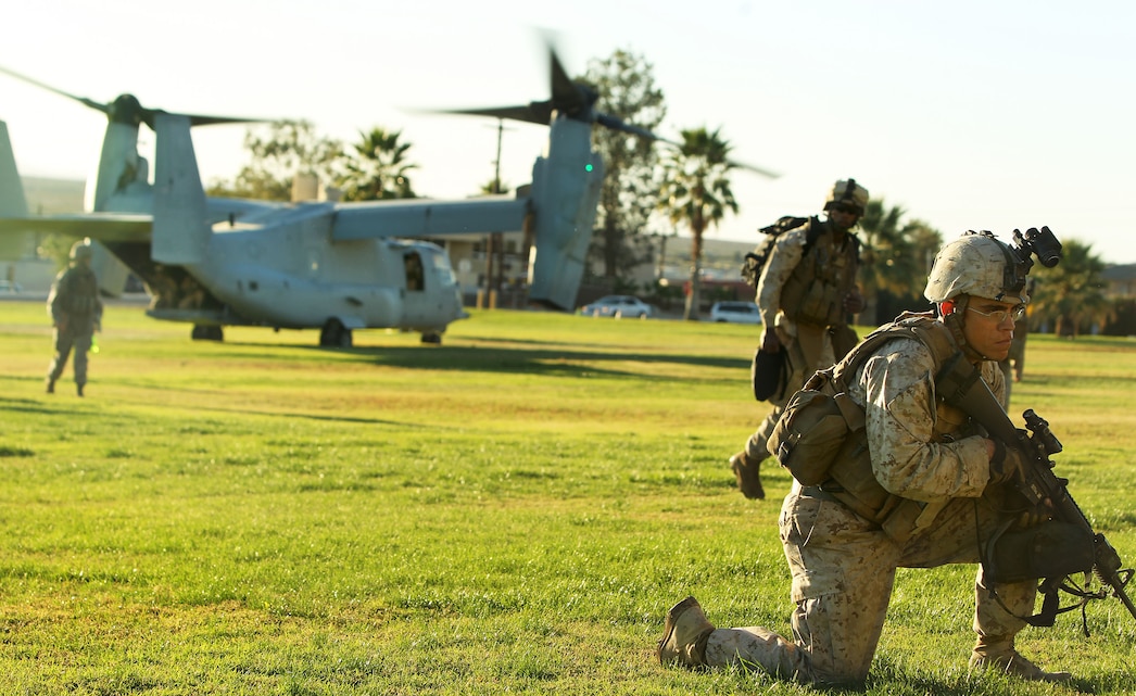 Combat Center conducts NEO > Marine Corps Air Ground Combat Center ...