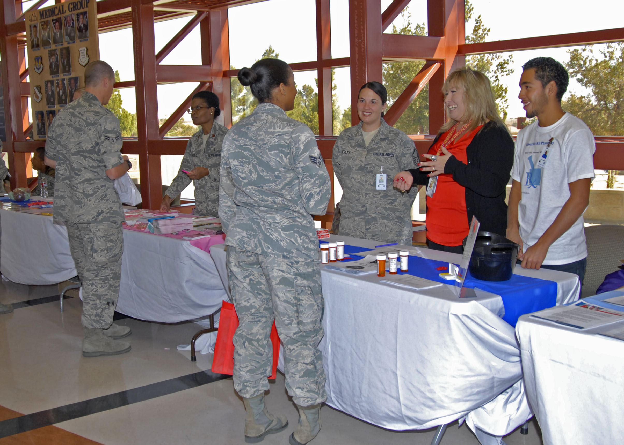 412th MDG Health Fair creates awareness on key issues > Edwards Air ...
