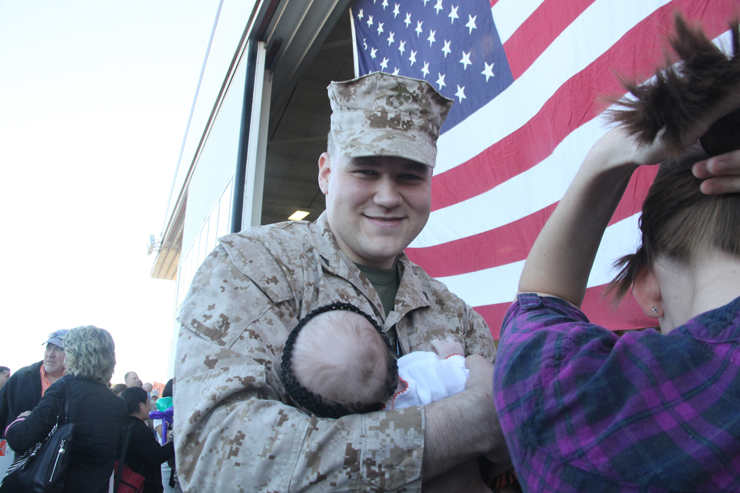 Lance Cpl. Joshua Burgett, a Marine Fighter Attack Squadron 251 Marine ...
