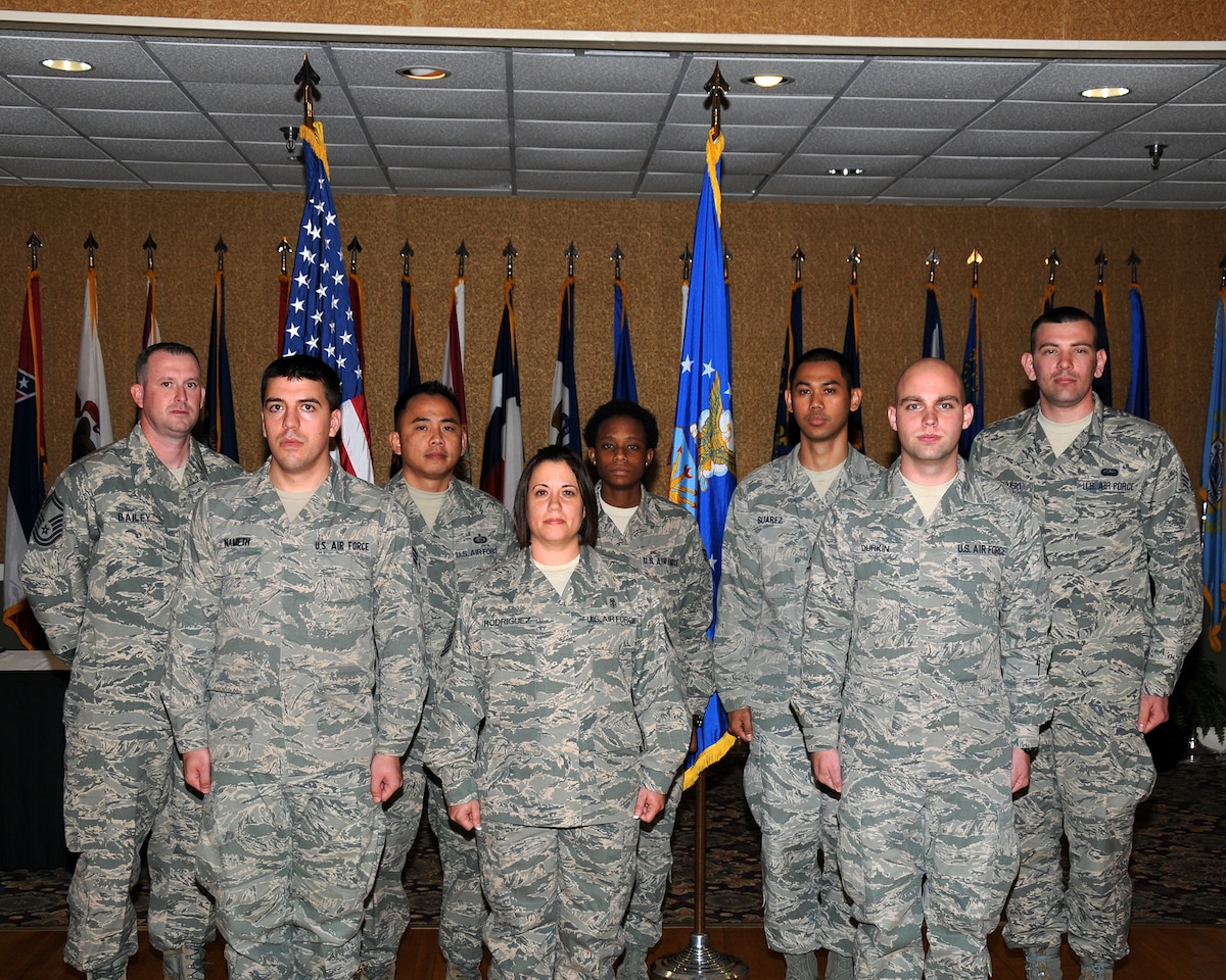 Eight enlisted Airmen promoted at ceremony > Columbus Air Force Base ...