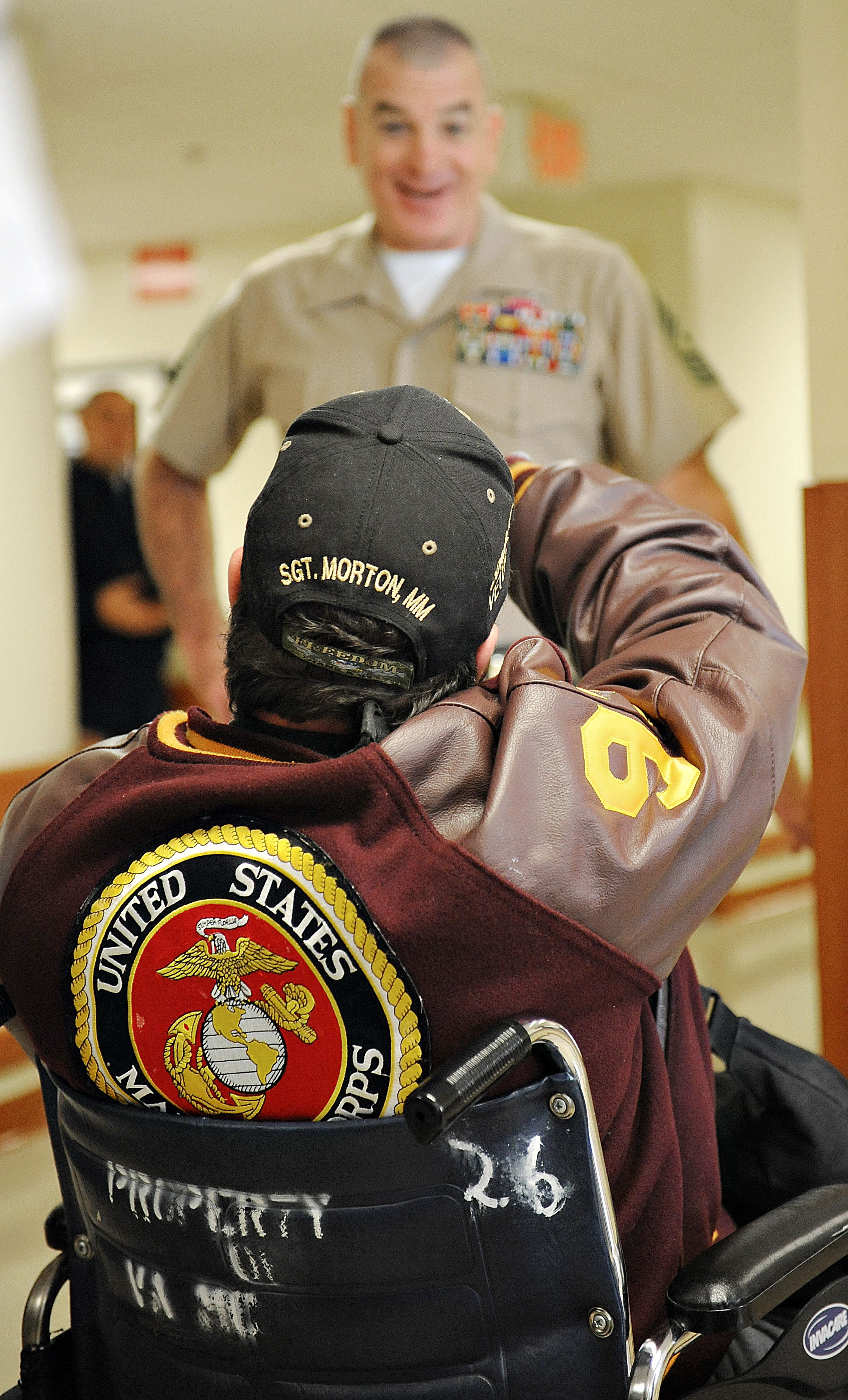 SEAC brings inspiration to Scott AFB > United States Marine Corps ...