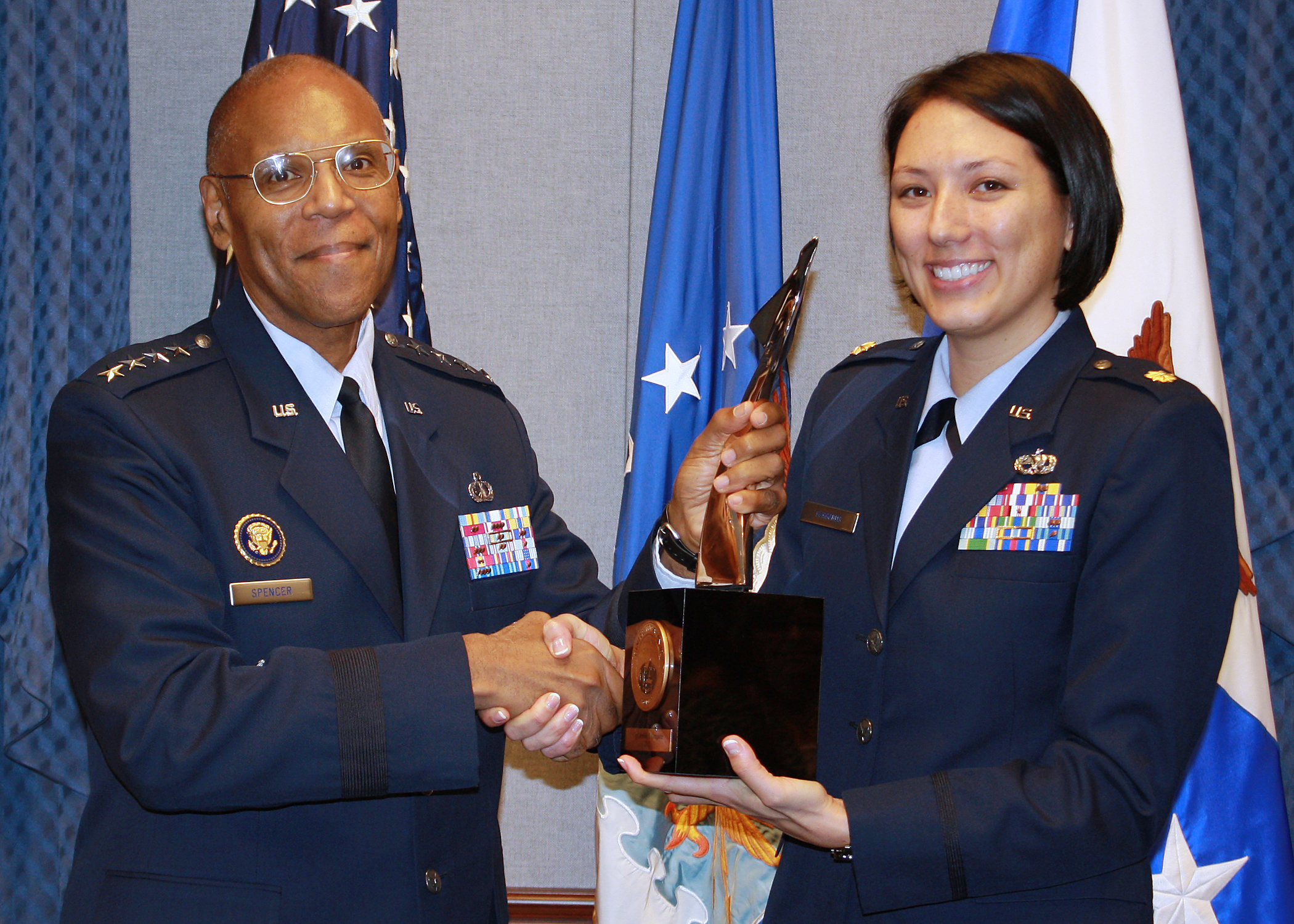 Airmen earn Gen. Lew Allen Award > Air Force > Article Display