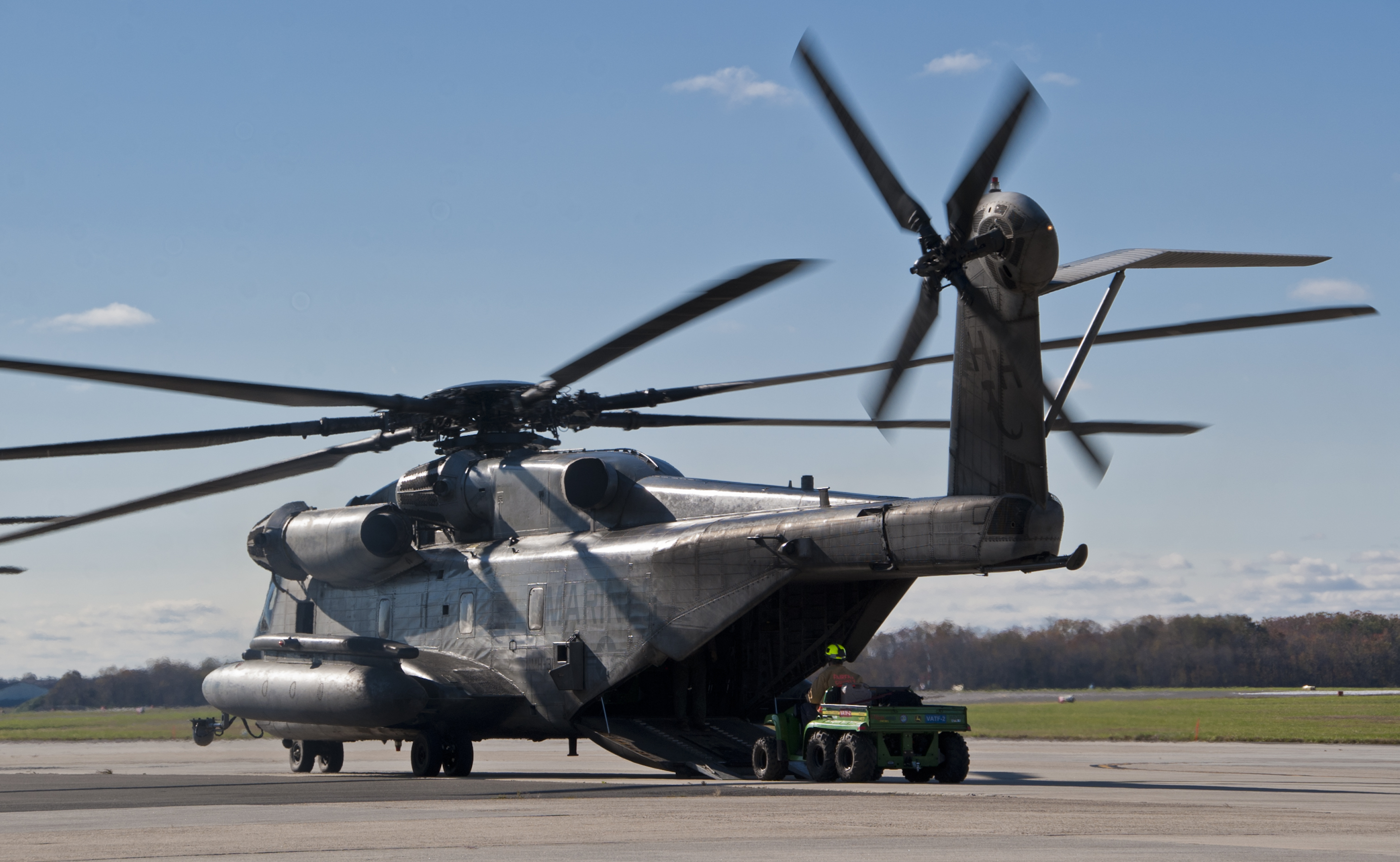 Marines support hurricane relief efforts from JB MDL