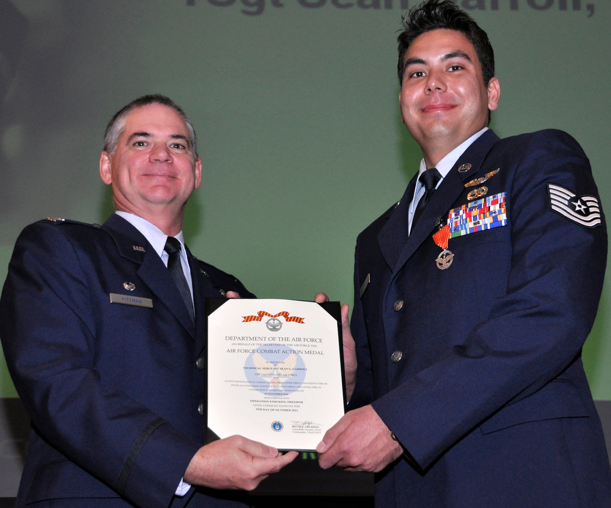 ORI performers, award recipients recognized at commander's call > 302nd ...
