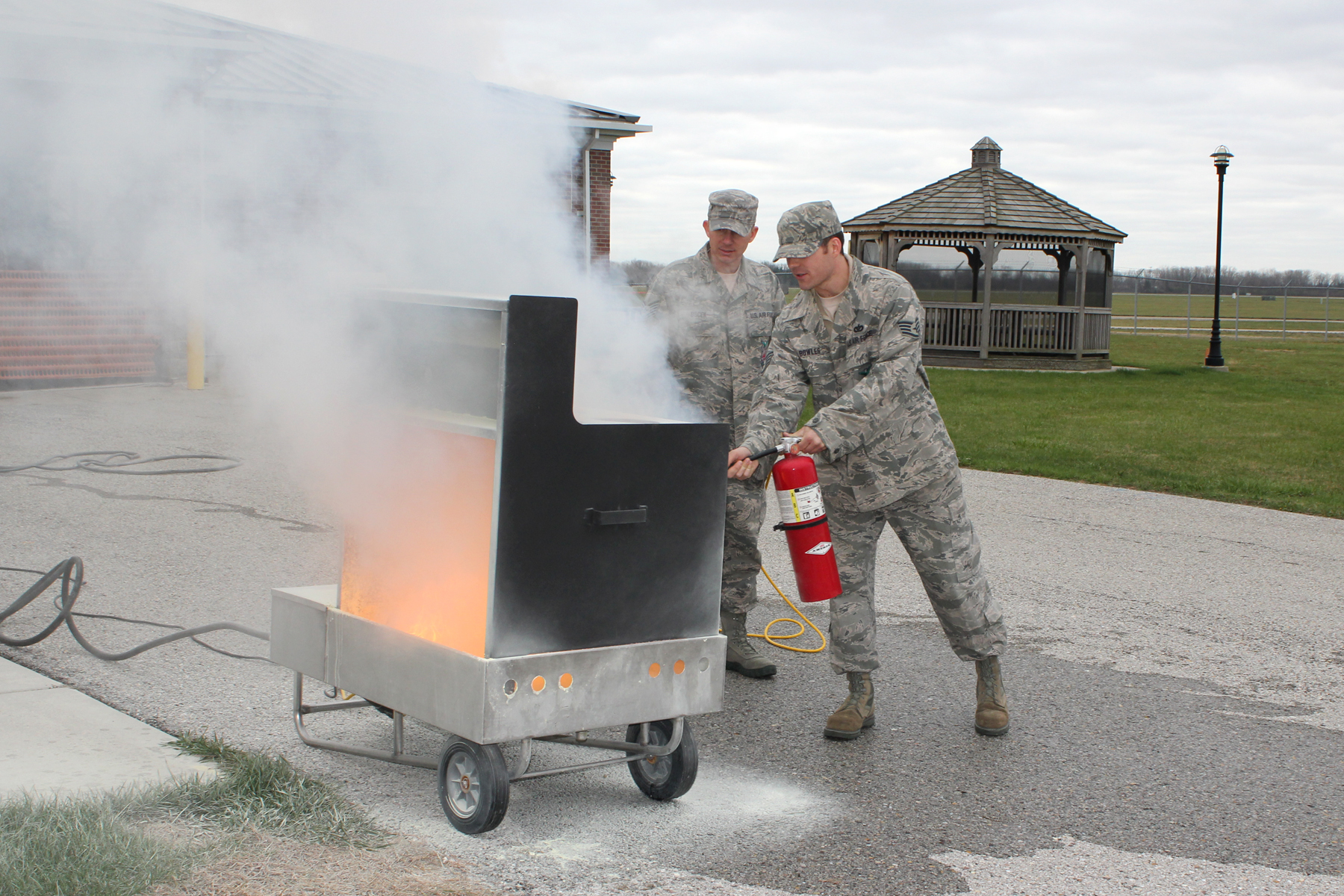 Fire training
