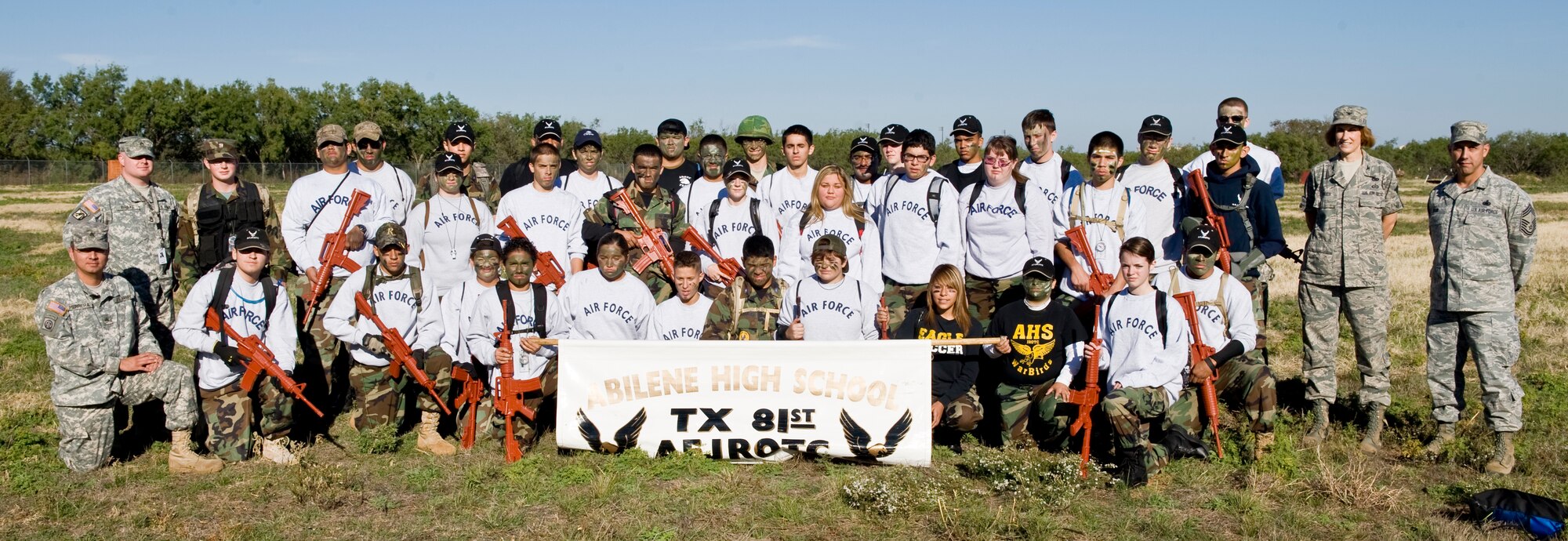 Abilene JROTC visits Dyess > Dyess Air Force Base > News