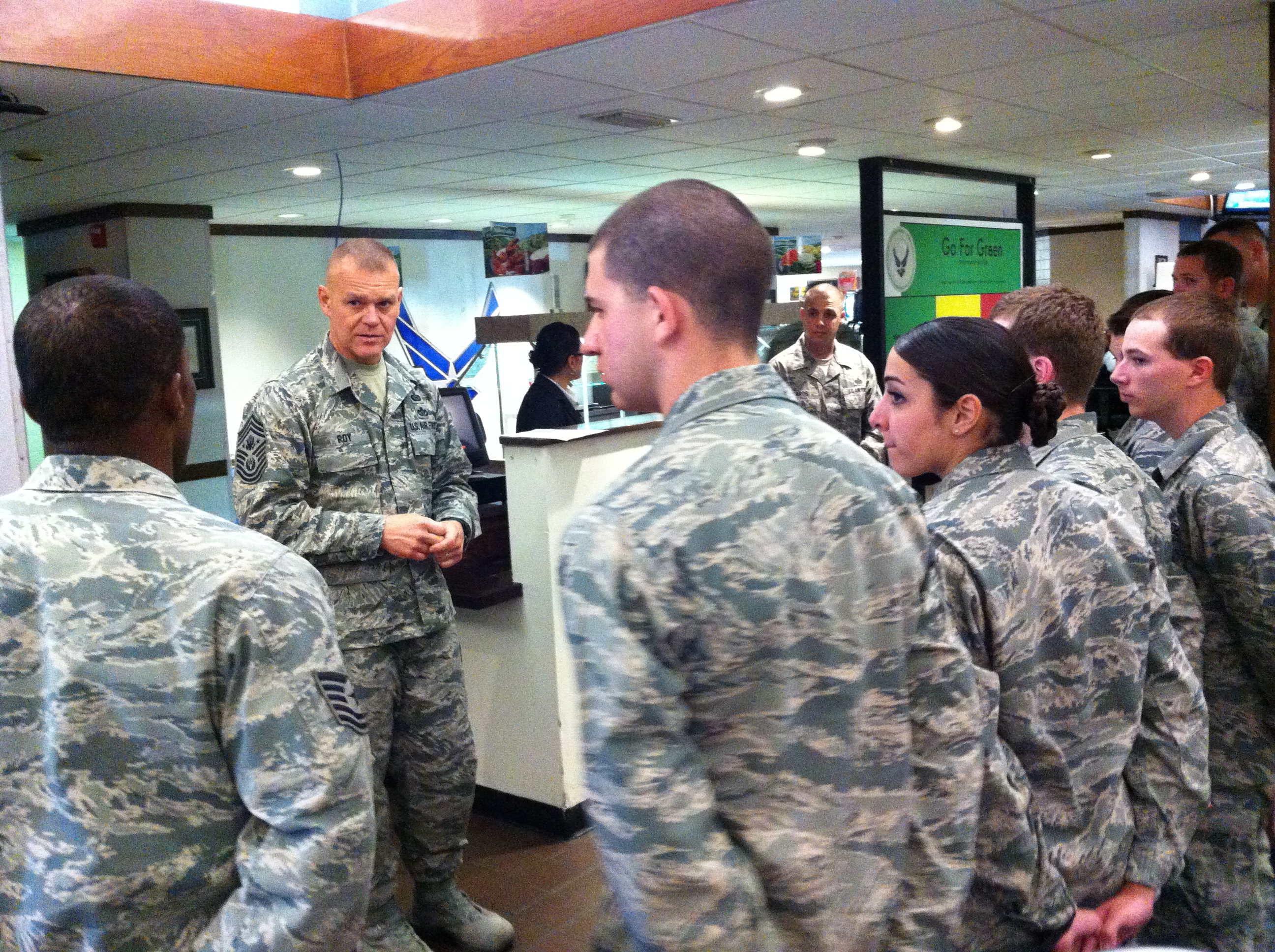 CMSAF Roy speaks to BSOC students > Joint Base San Antonio > News