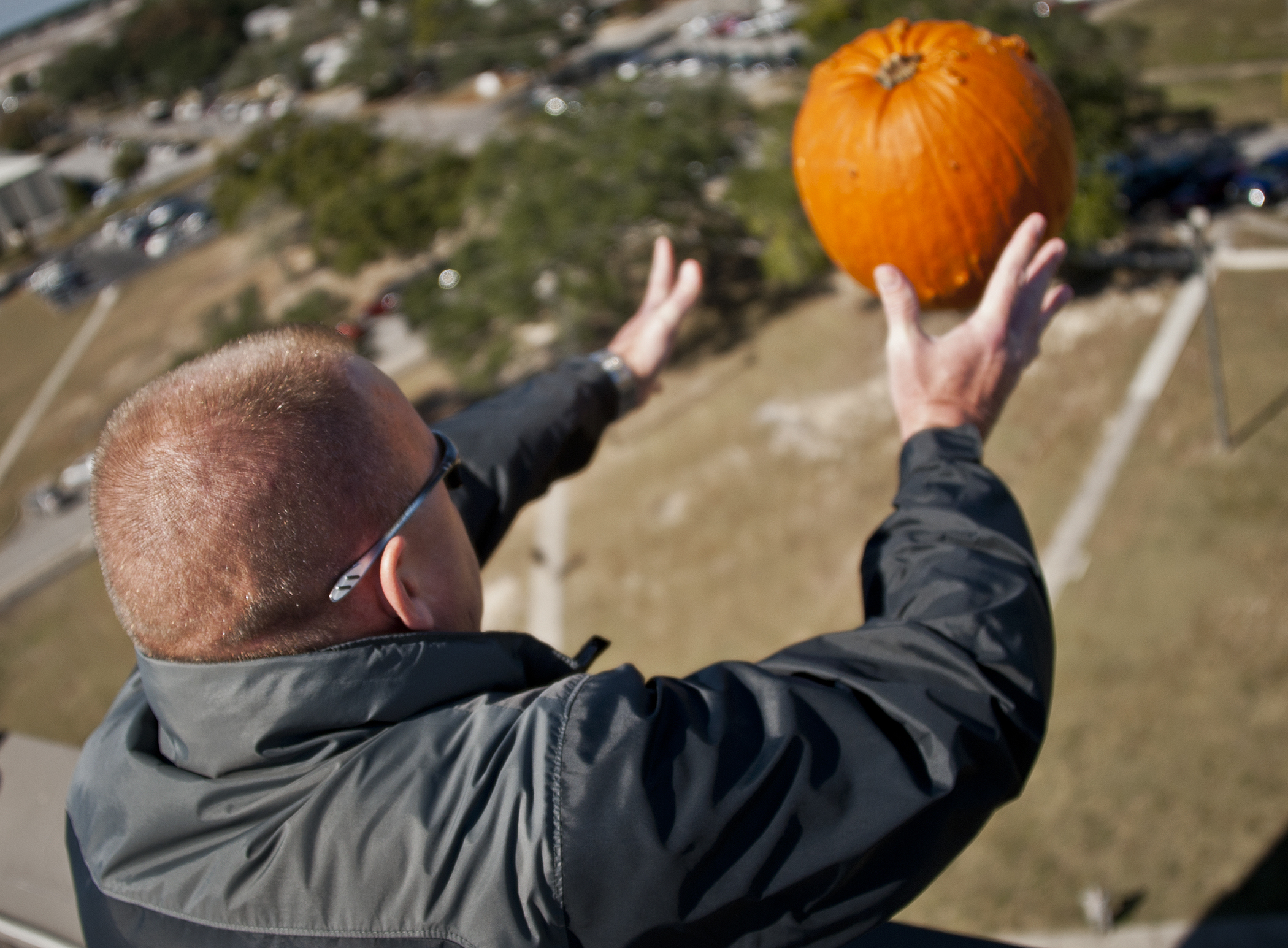 Pumpkin toss