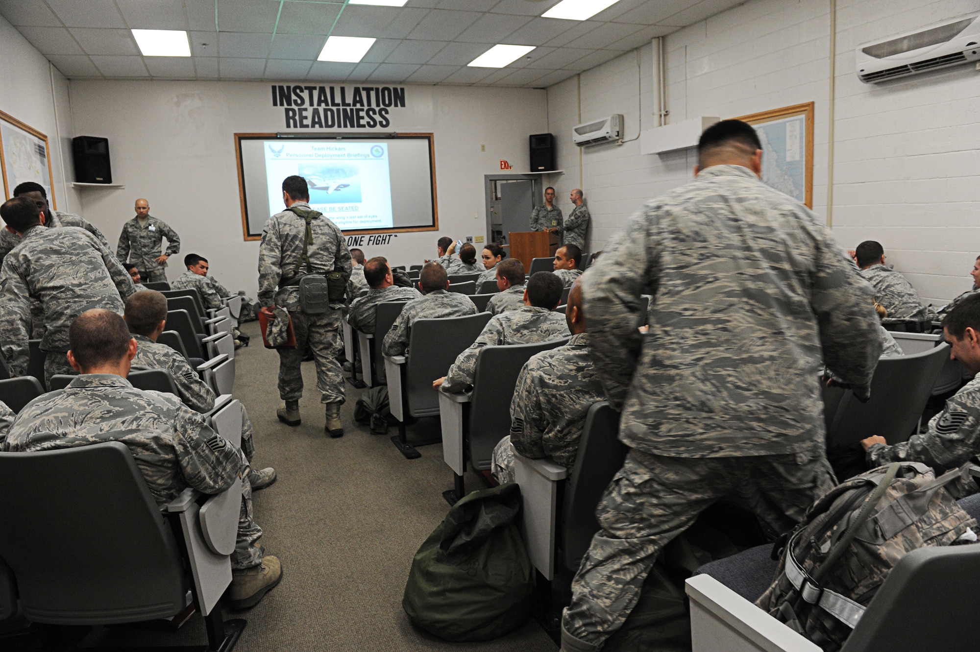 154th and 15th Wing Airmen 'Walk the Line' > 15th Wing > Article Display