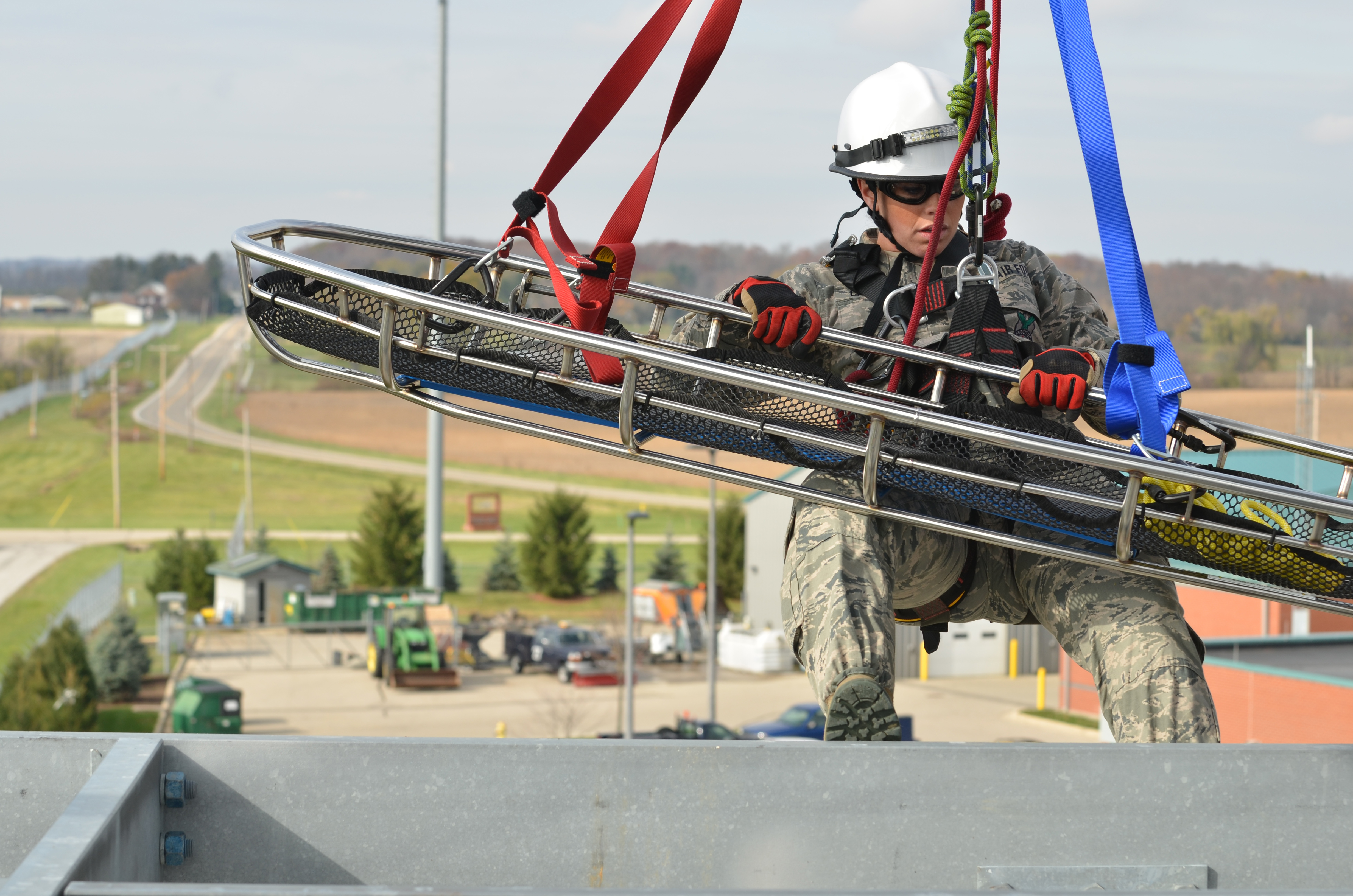178th fighter fighters perform rescue training