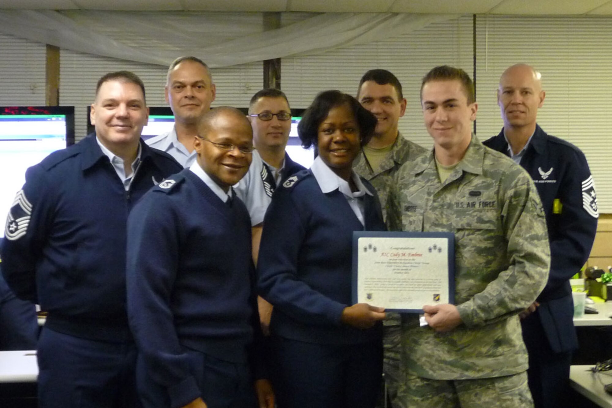 TEAM ELMENDORF CHIEFS GROUP CHOICE AWARD WINNER OF THE MONTH - Oct 2012 ...