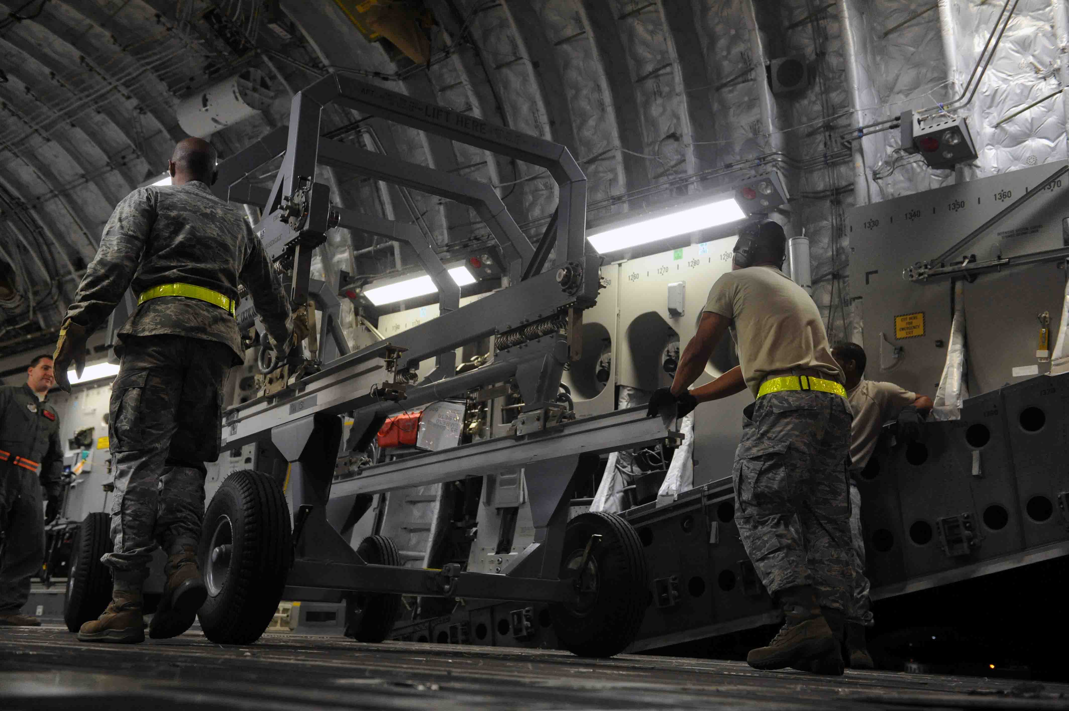 Airmen execute a 'live load' during Phase I deployment exercise > 15th ...