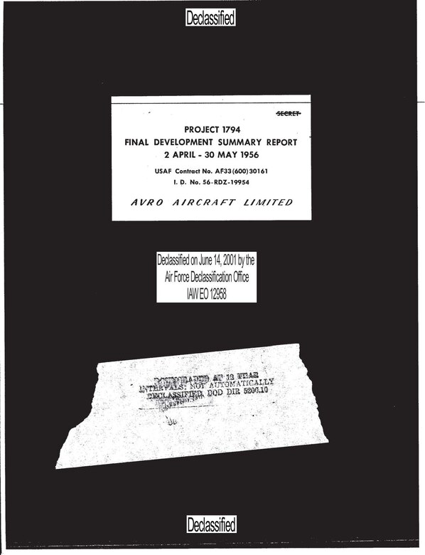 Project 1794 Documents (Saucer-Type Aircraft) > Air Force ...