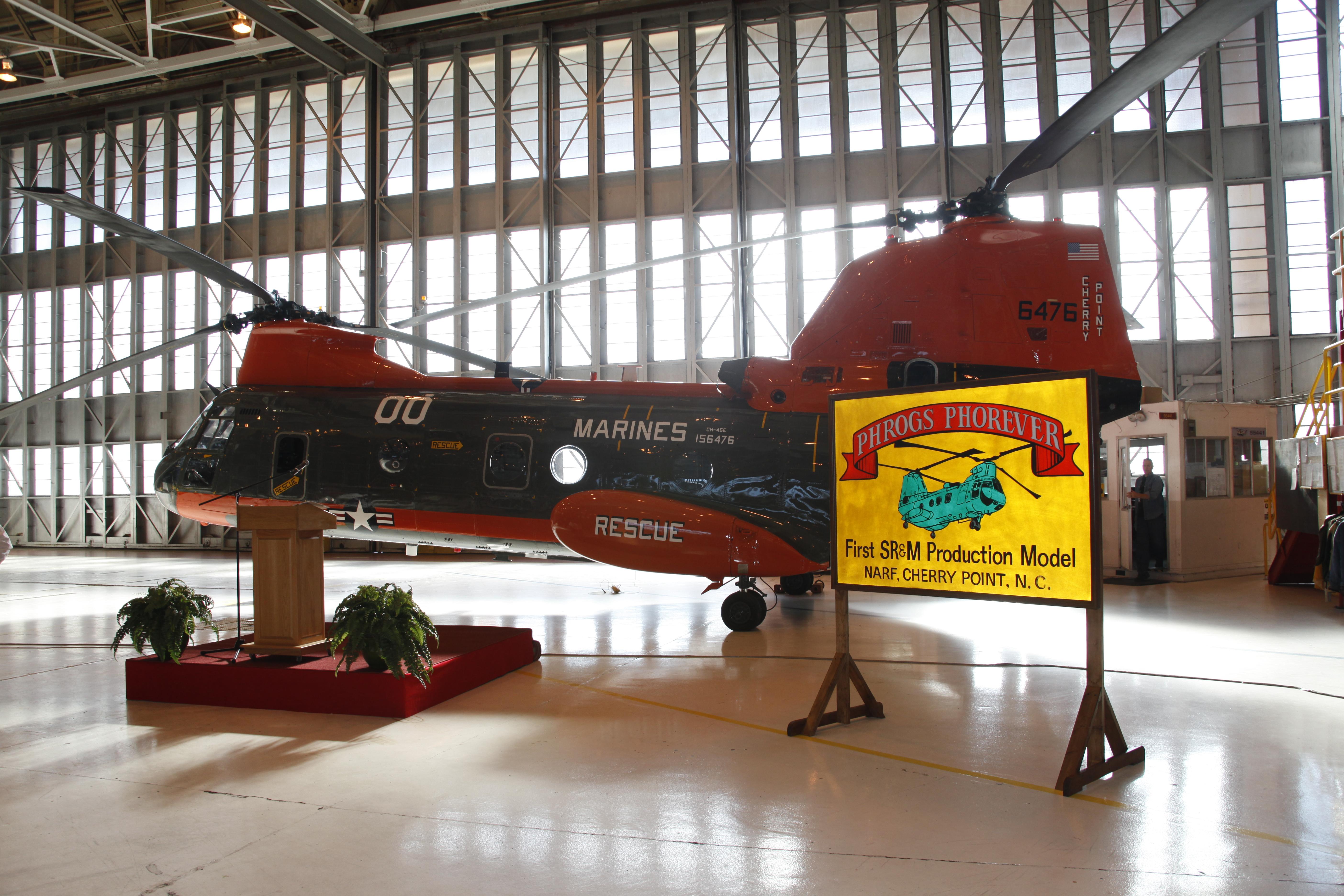 Fleet Readiness Center East delivers last H-46 > Marine Corps Air ...