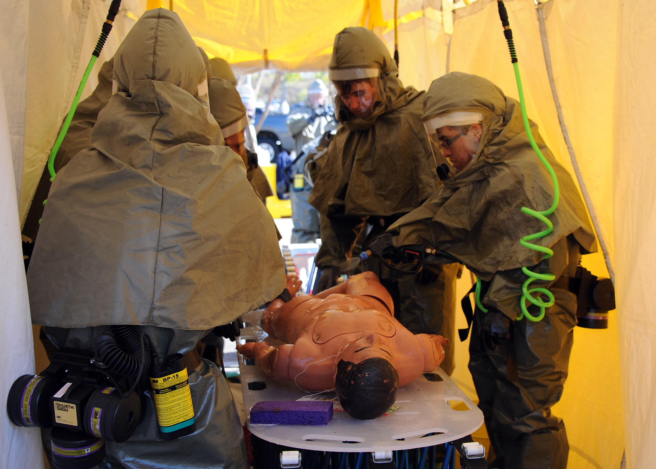 NHCP DECON Team Completes Certification > United States Marine Corps ...