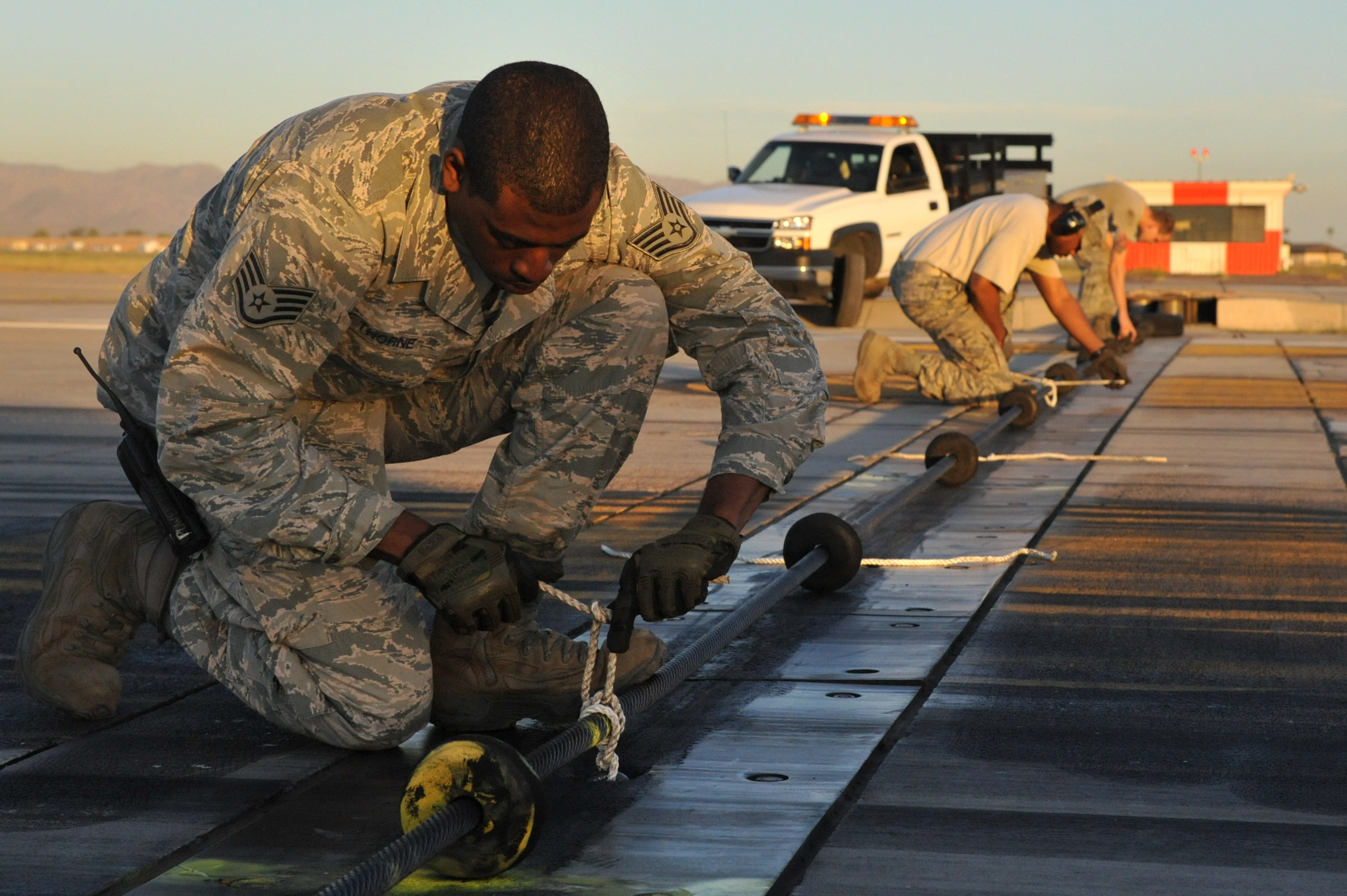 Pulling the emergency brake > Luke Air Force Base > Article Display