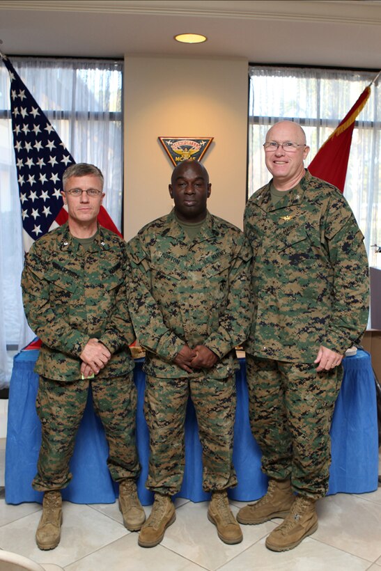 Col. Brian Murtha, Marine Corps Air Station Beaufort commanding officer ...