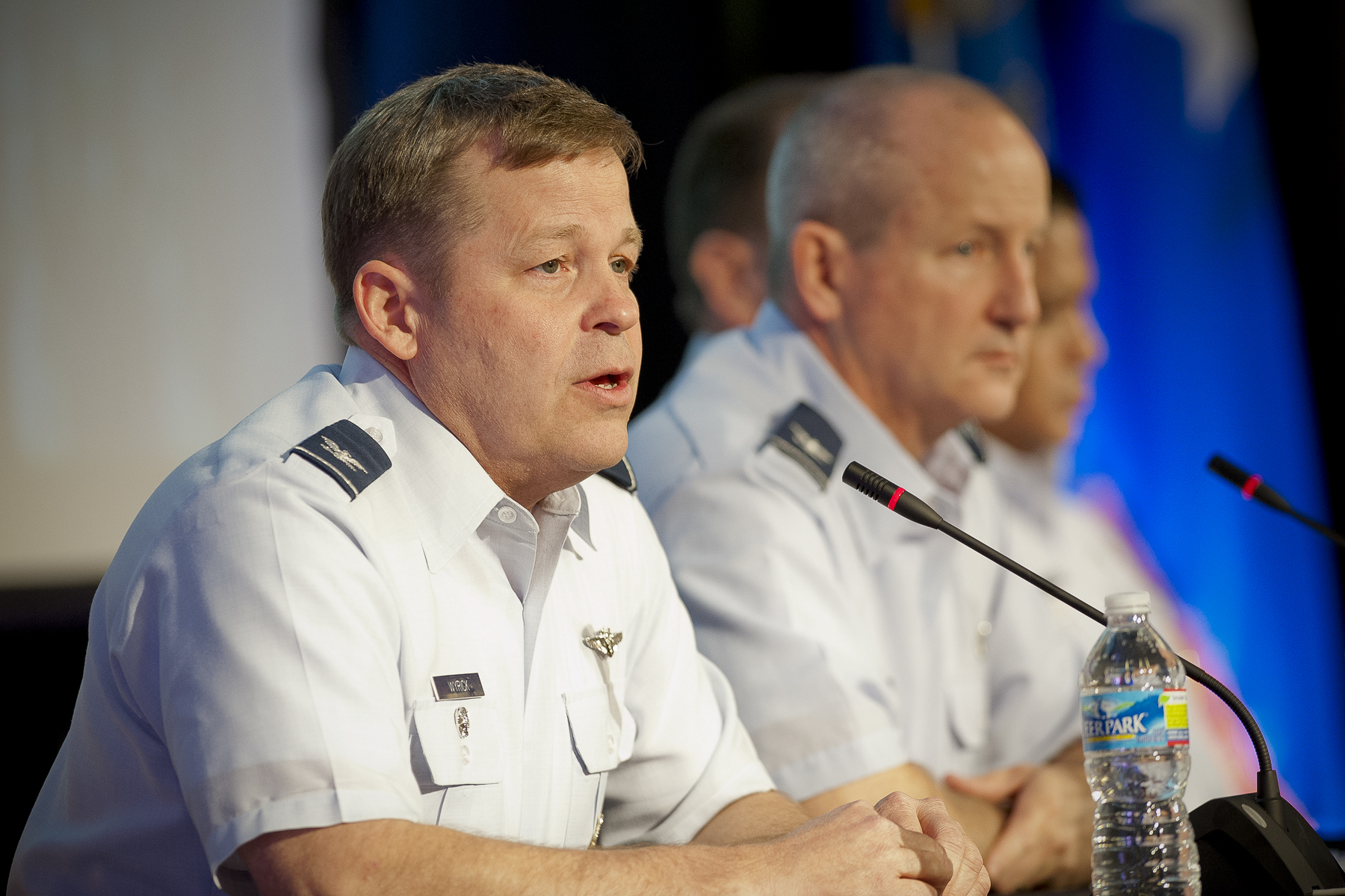 Col Brett A. Wyrick, the Air National Guard's director of medical ...