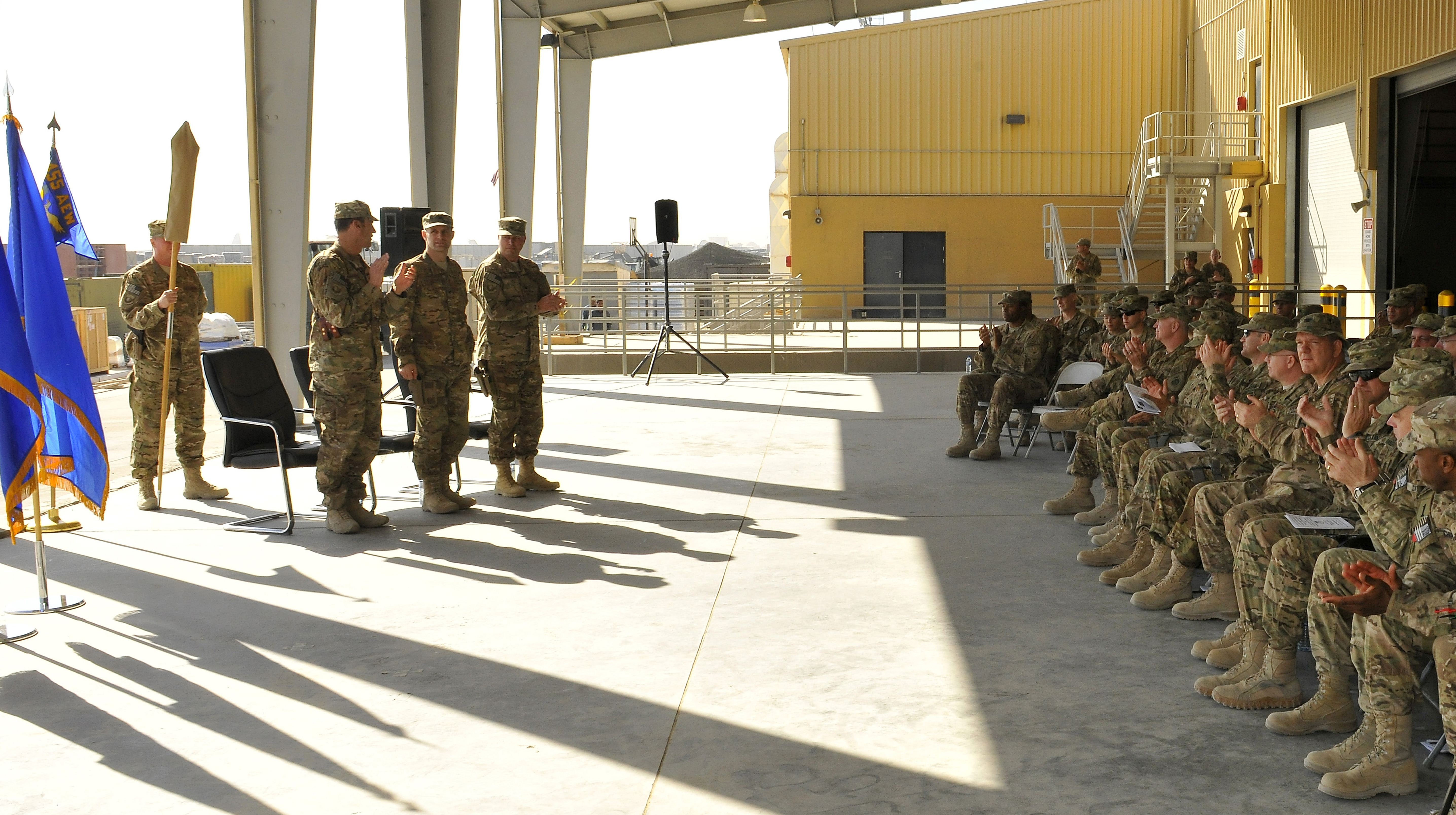 Bagram stands-up 455th ESFG > U.S. Air Forces Central Command > Display