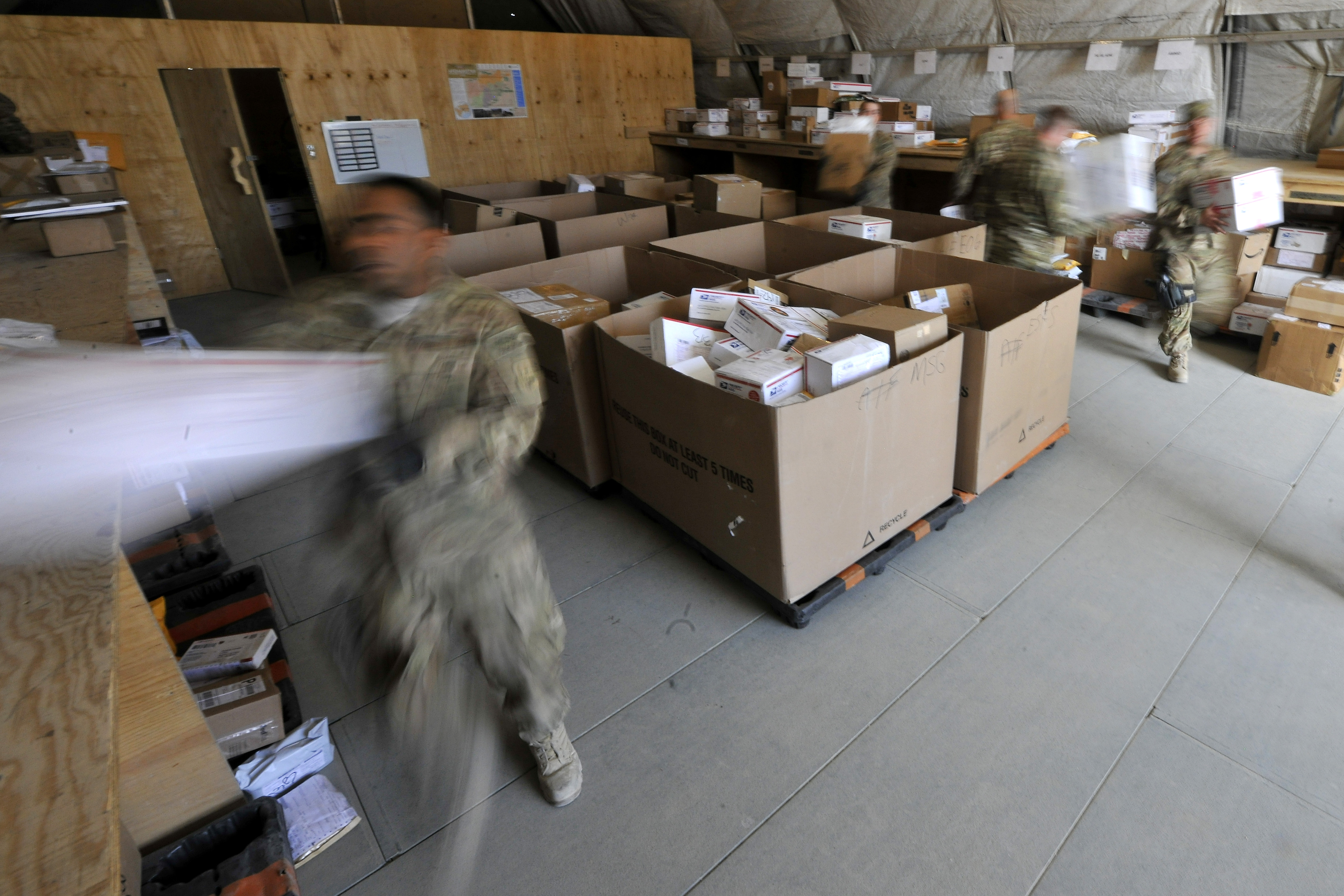 Bagram Airmen go postal > U.S. Air Forces Central > Display