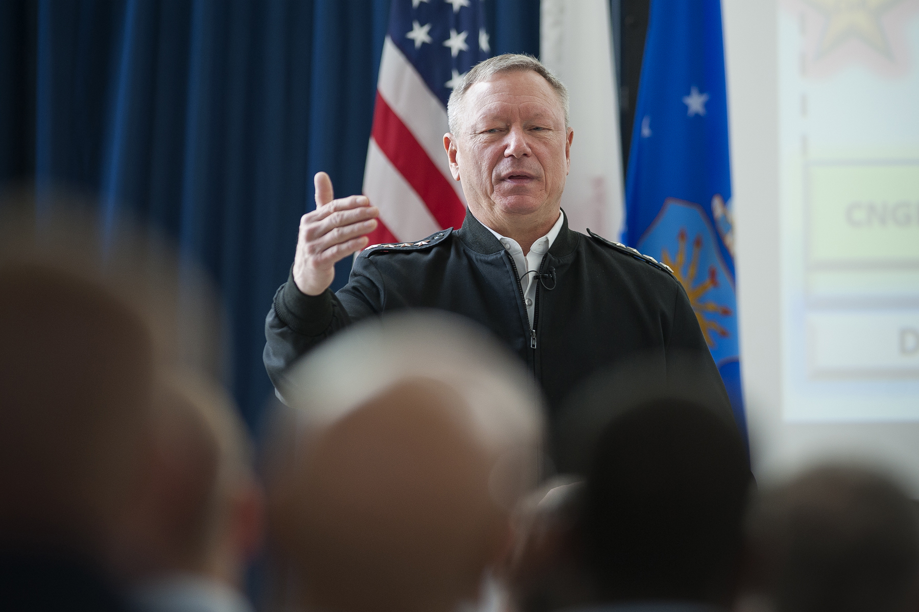 National Guard Bureau Chief shares vision during town hall meeting ...