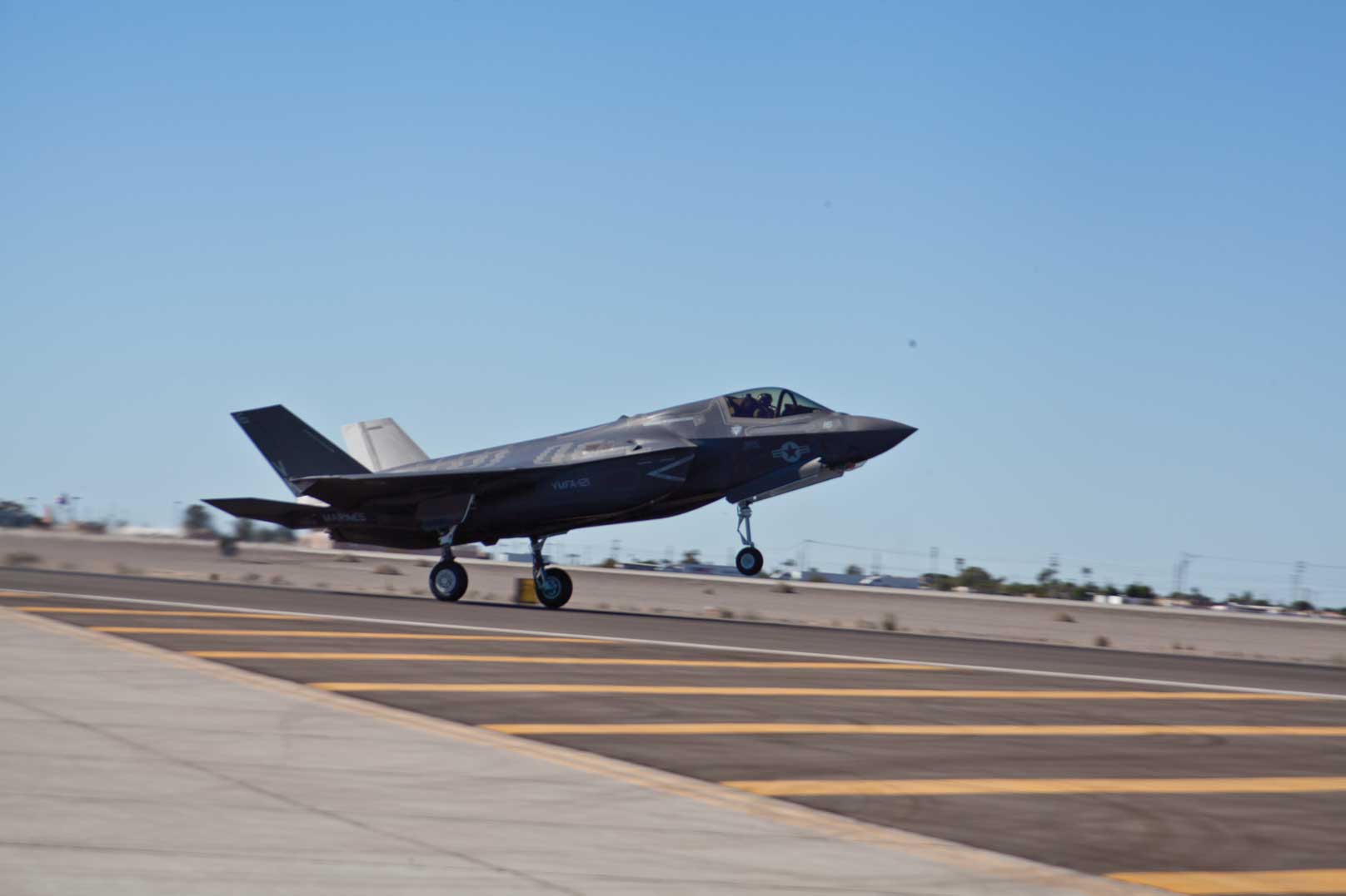 VMFA-121 re-designation ceremony