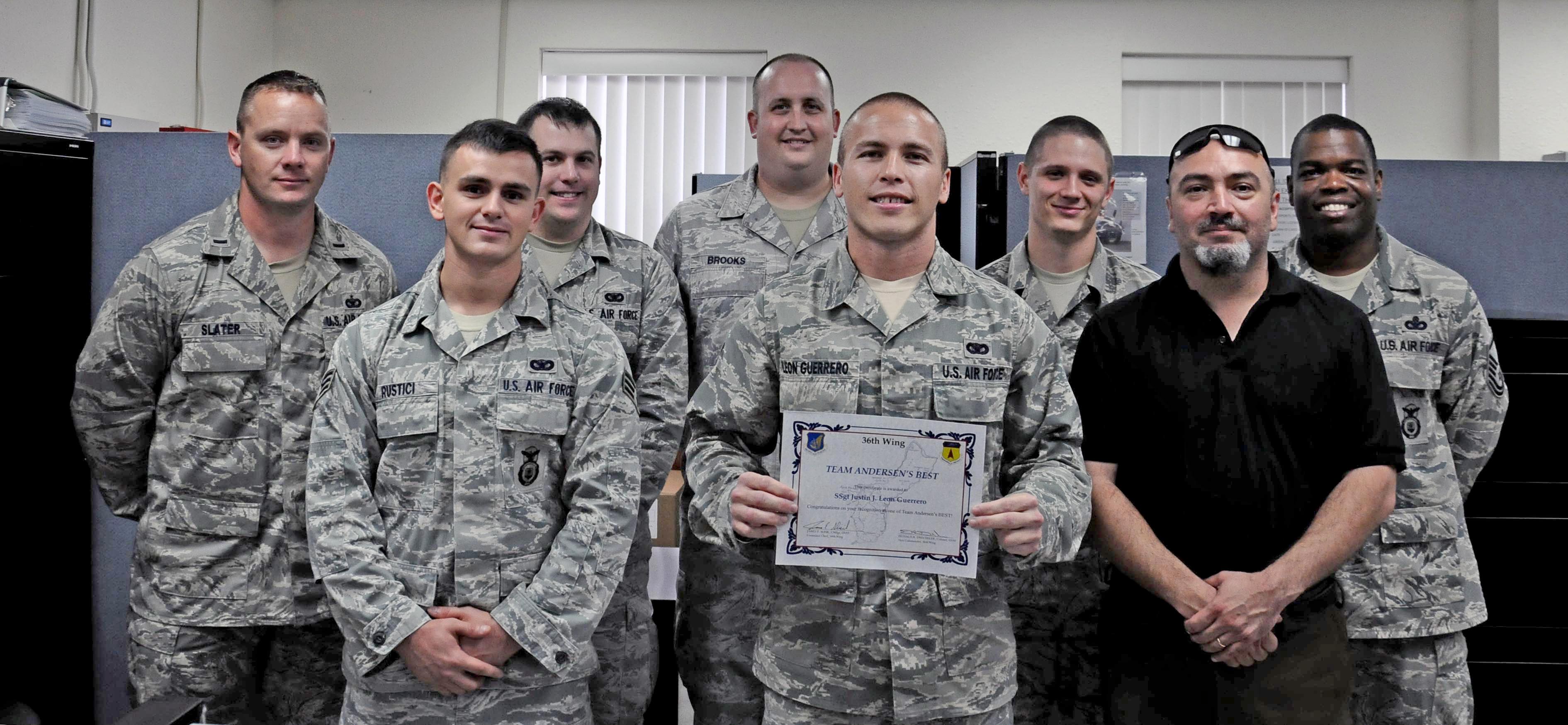 Team Andersen's Best > Andersen Air Force Base > Features