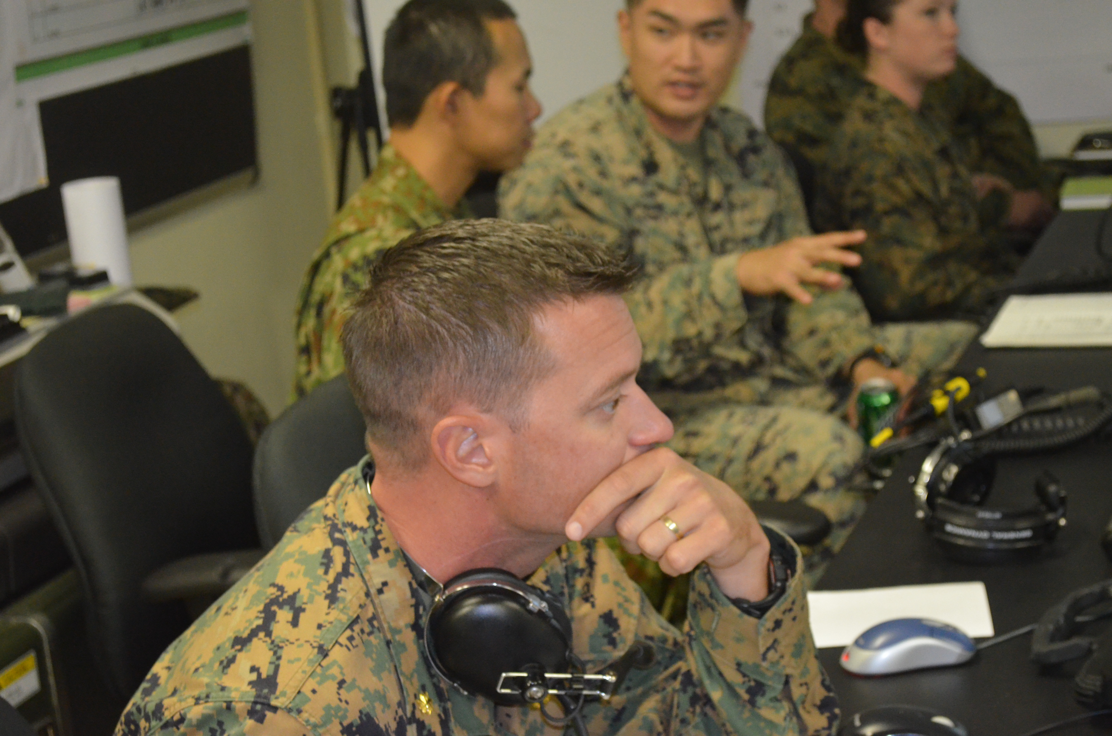 3rd MEB and JGSDF Conduct Battle Staff Training