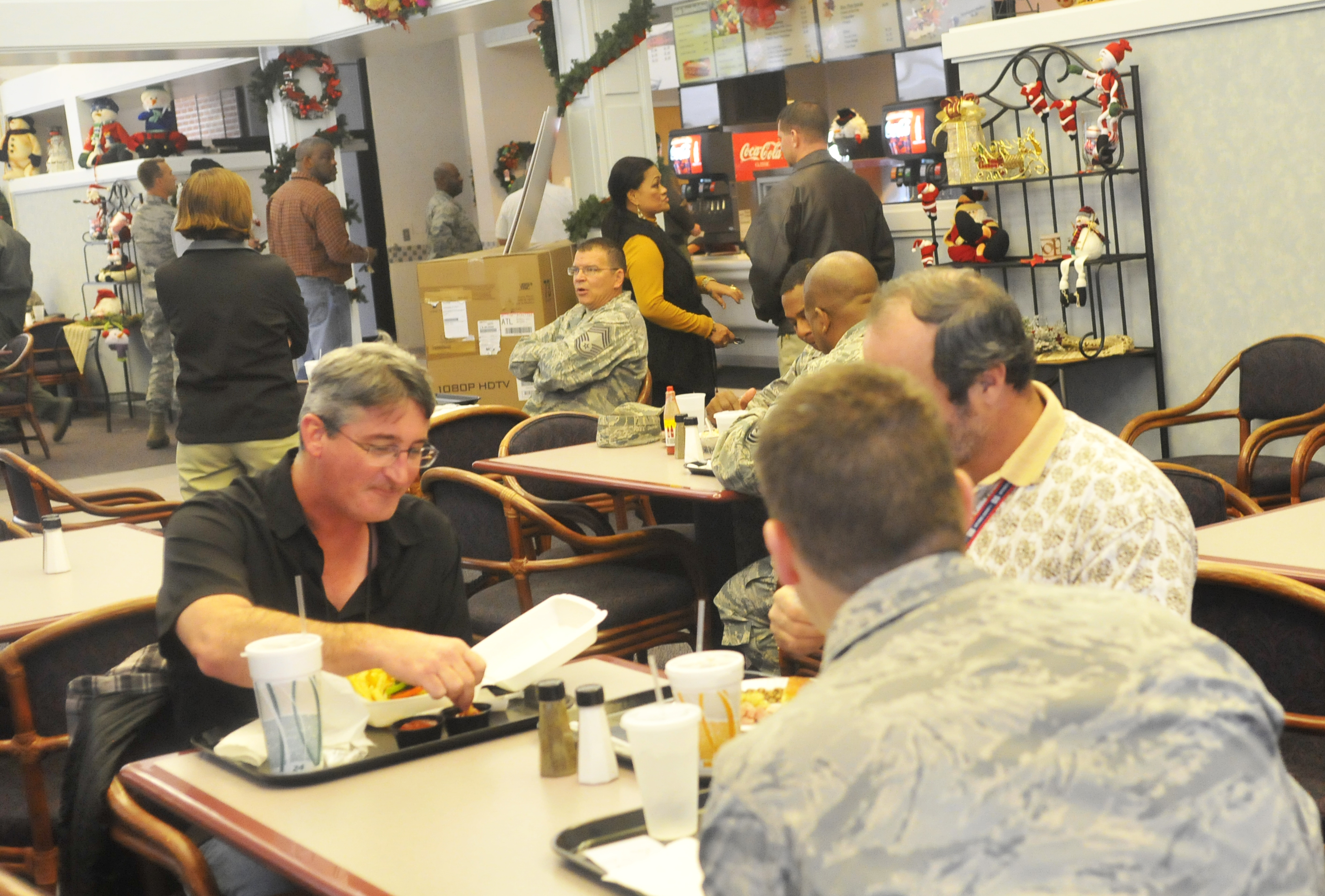 Grand opening of 'The Quick Turn' dining facility > Robins Air Force ...