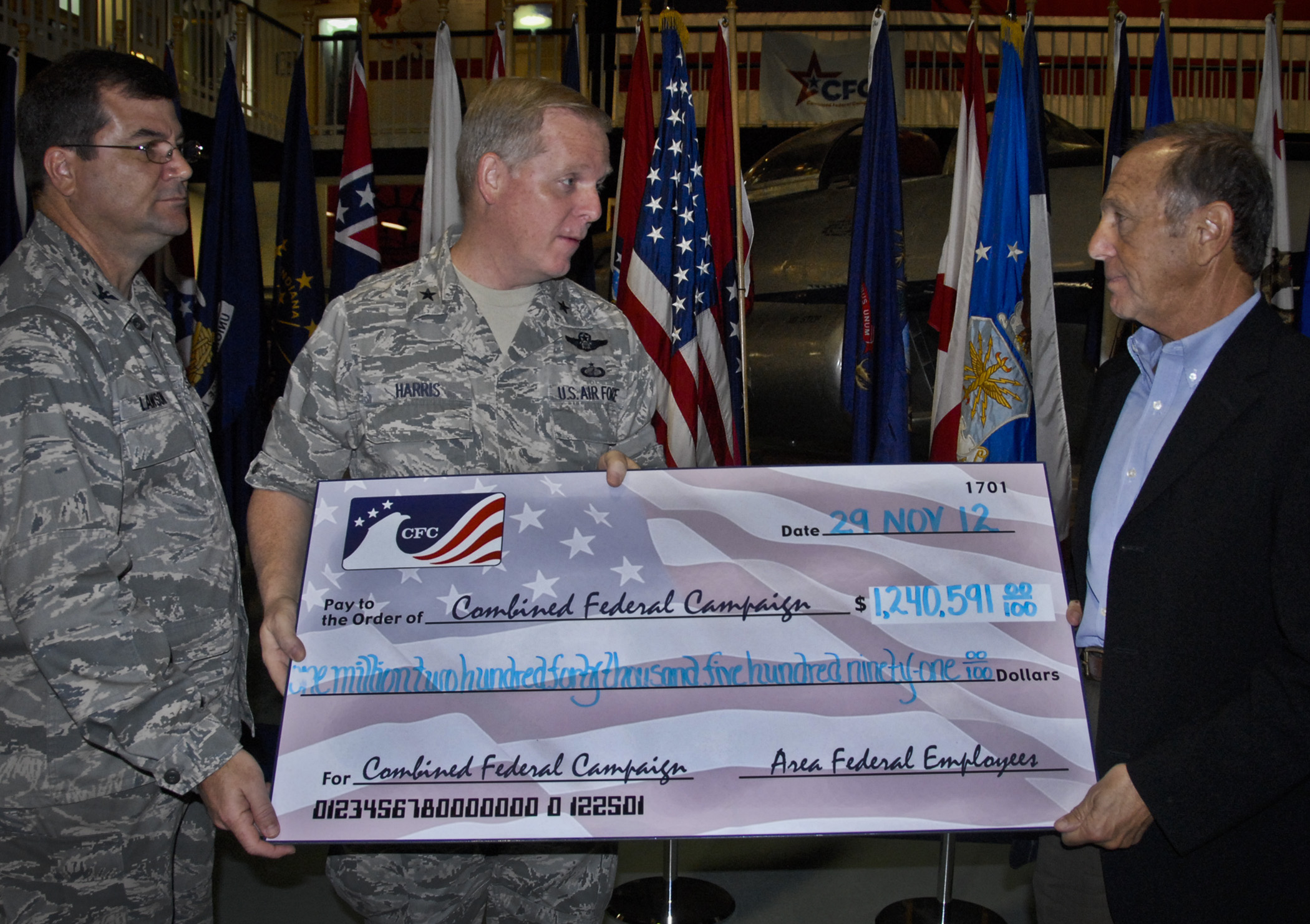 CFC campaign raises more than a million > Eglin Air Force Base ...