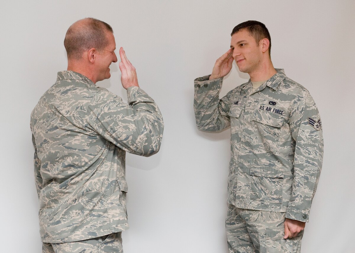 Customs, courtesies translate to professionalism in the IG eyes ...