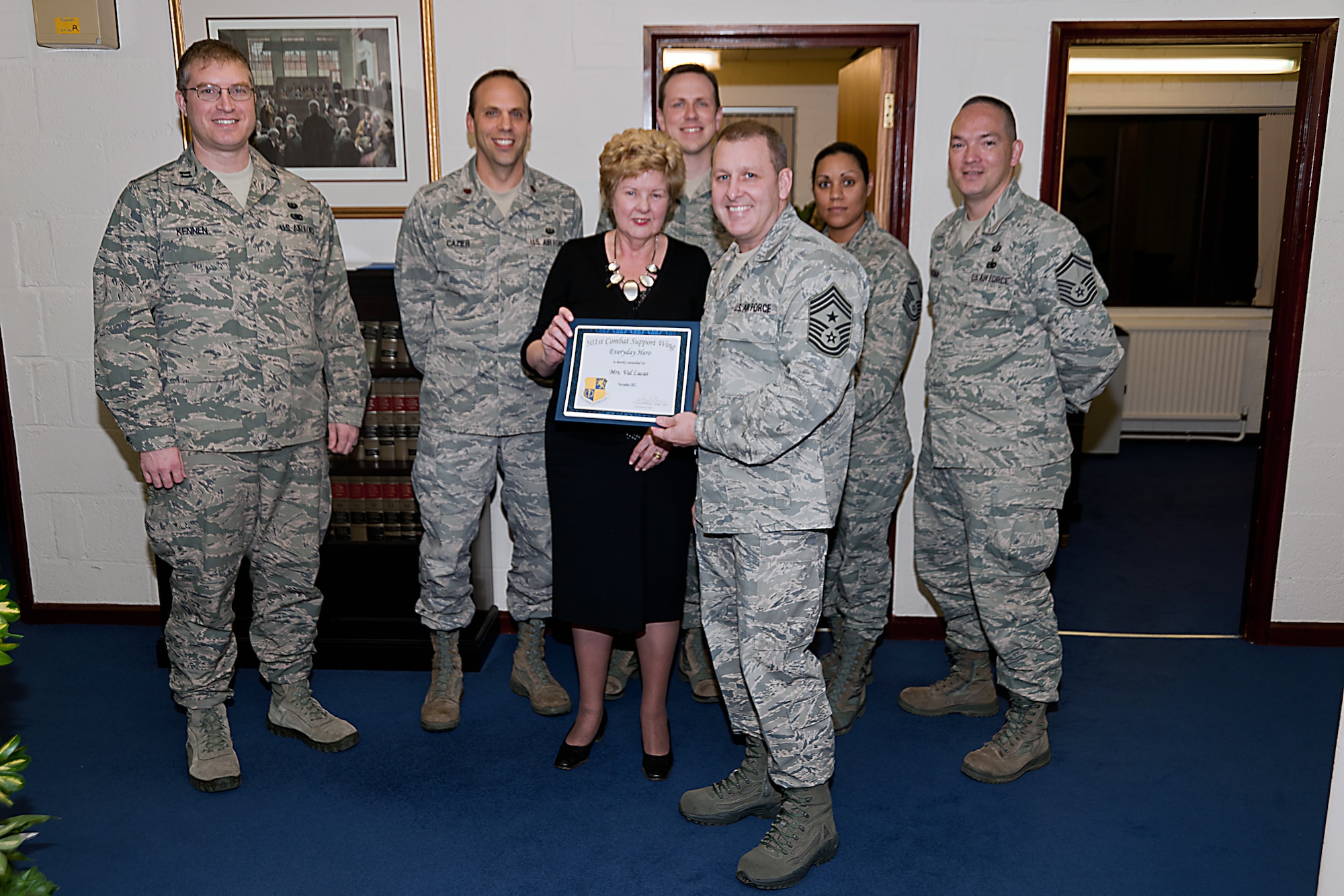 501st CSW Everyday Hero > 501st Combat Support Wing > Article Display