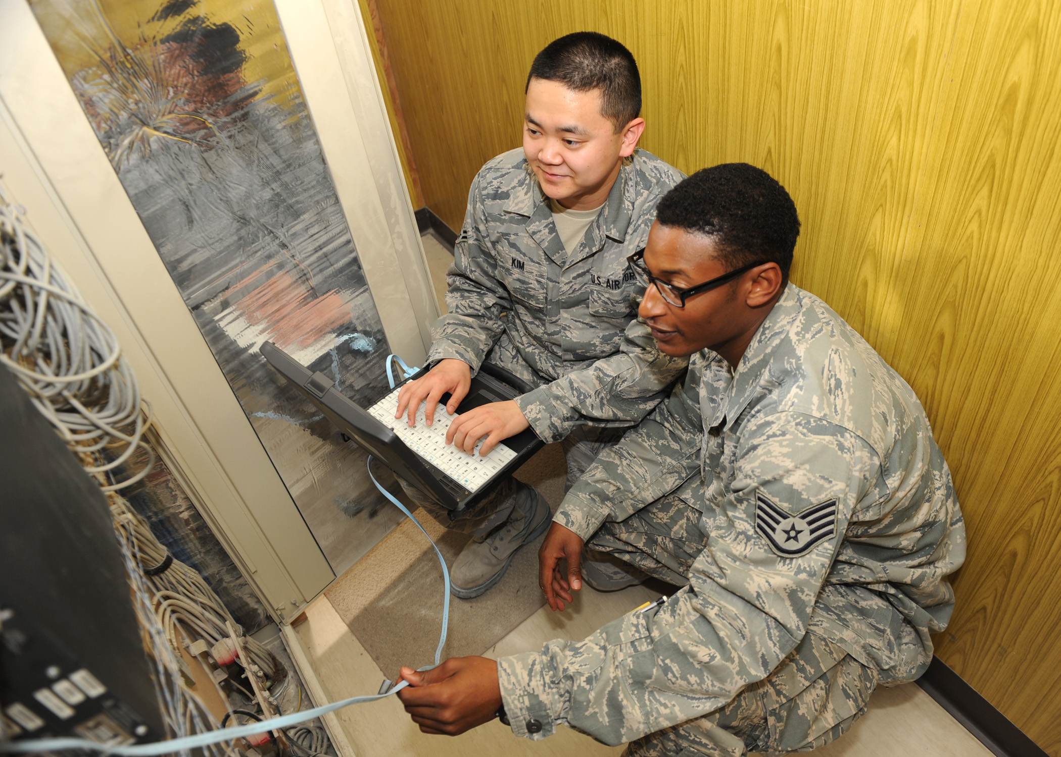 Network Infrastructure keeps 379th AEW totally wired > U.S. Air Forces ...
