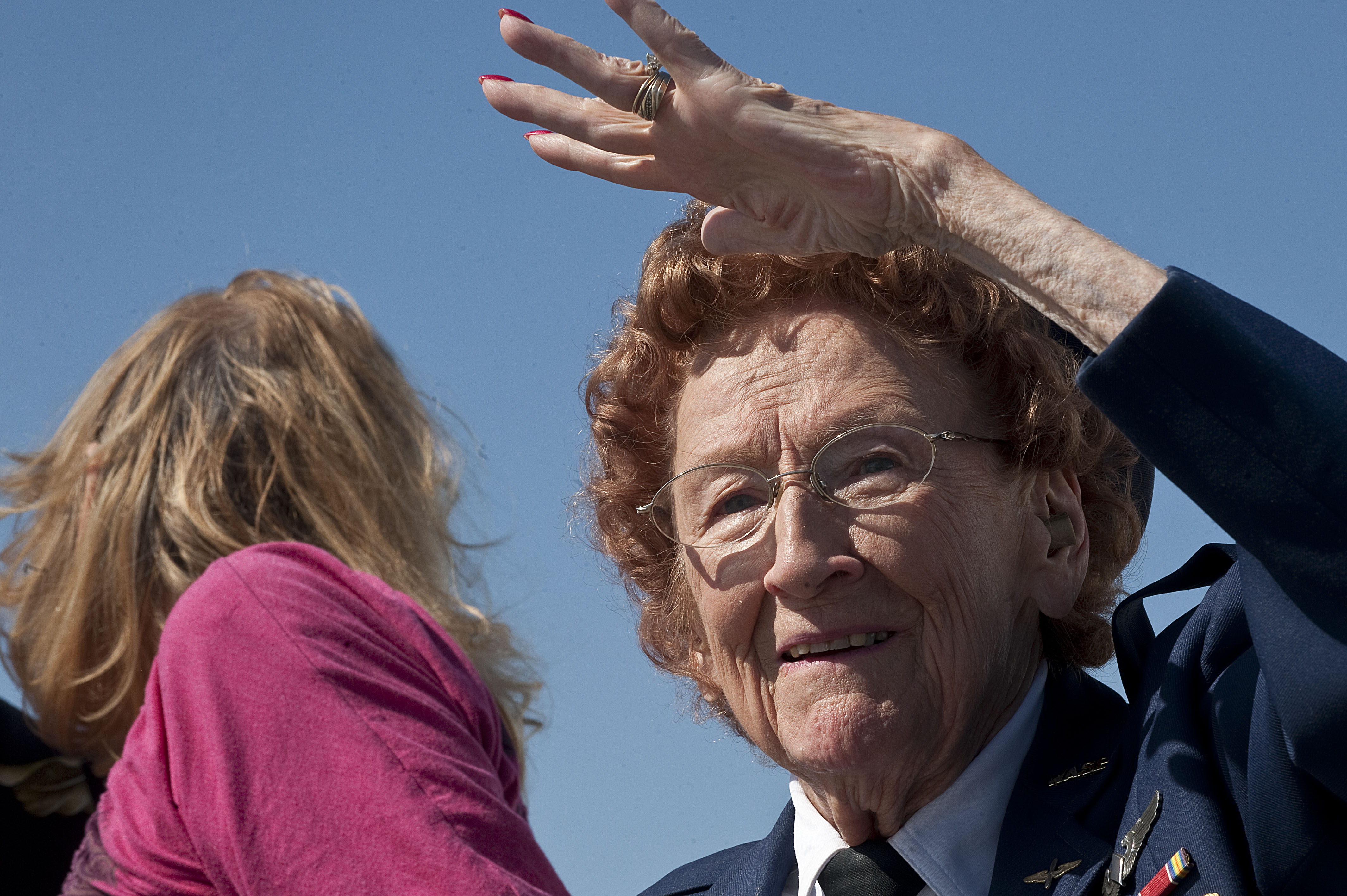 Female WWII pilot visits Nellis Airmen > Nellis Air Force Base ...