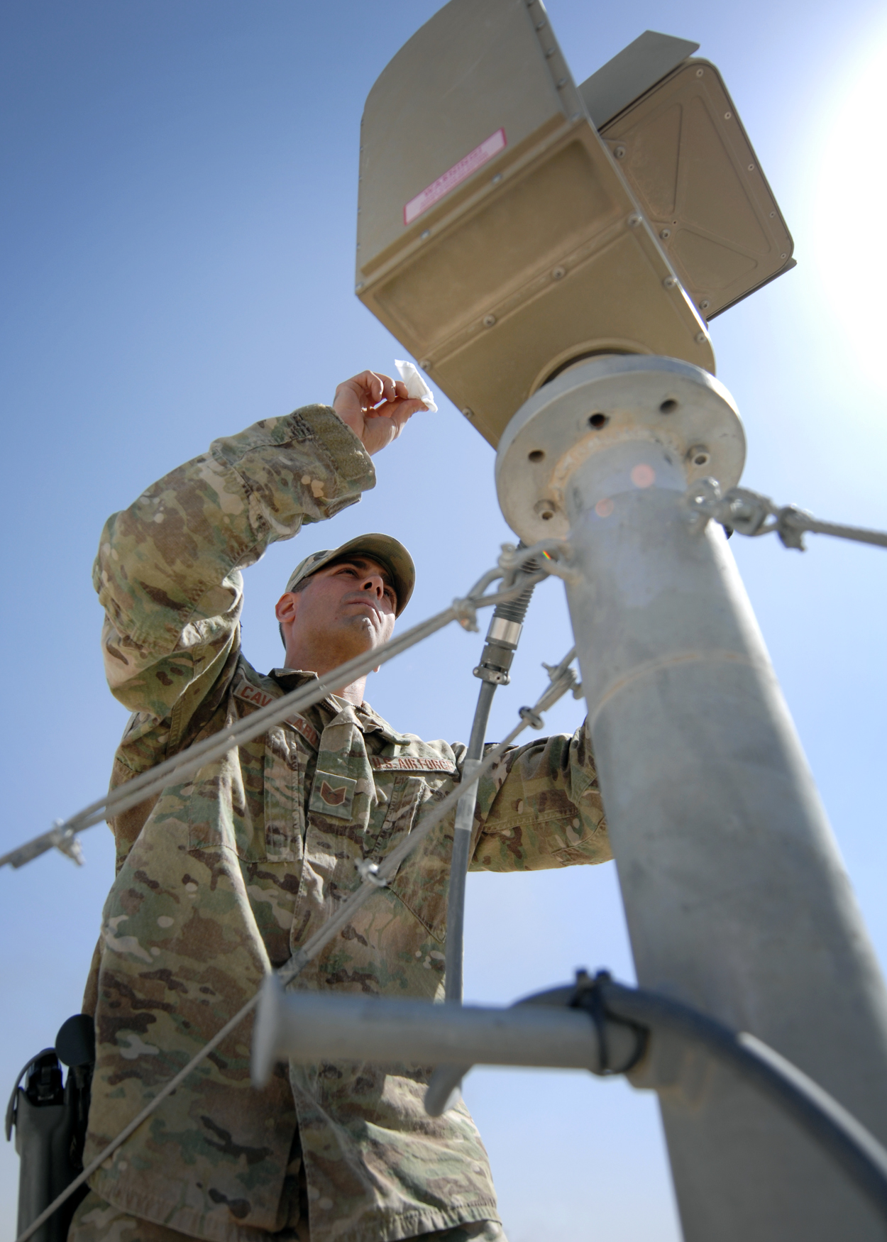 Cyber vigilance: Defending the base through 1's, 0's > U.S. Air Forces ...