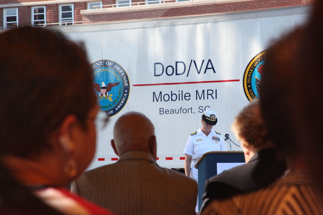 Naval Hospital Beaufort's Executive Officer Capt. Melanie Merrick ...