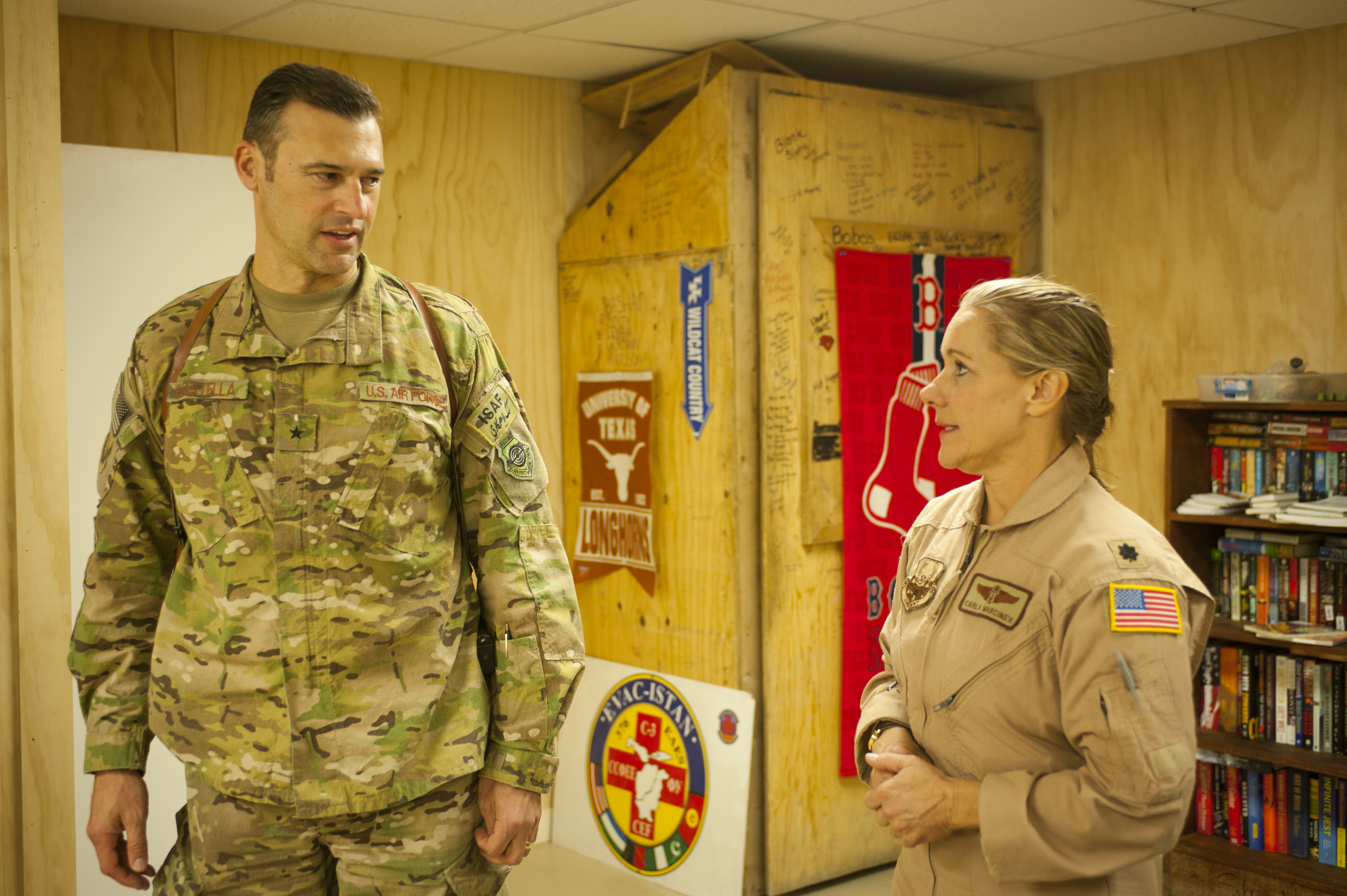Bagram Aeromedical Evac Team Christens New Improved Home